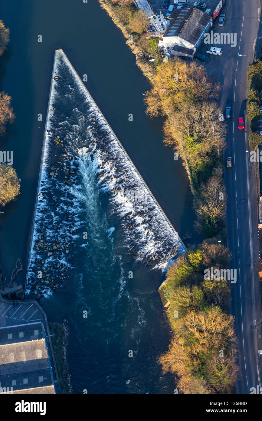 Weir at the confluence hi-res stock photography and images - Alamy