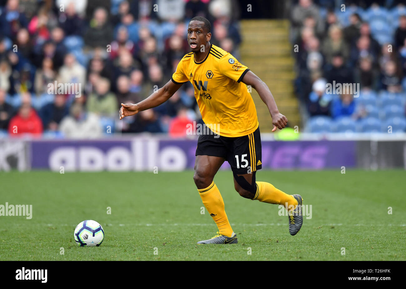 Wolverhampton Wanderers' Willy Boly during the Premier League match at ...