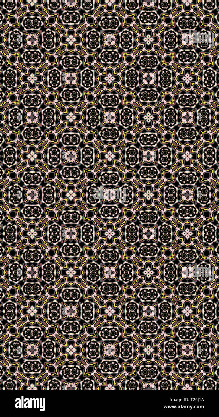 Ornate geometric pattern and abstract multicolored background Stock ...