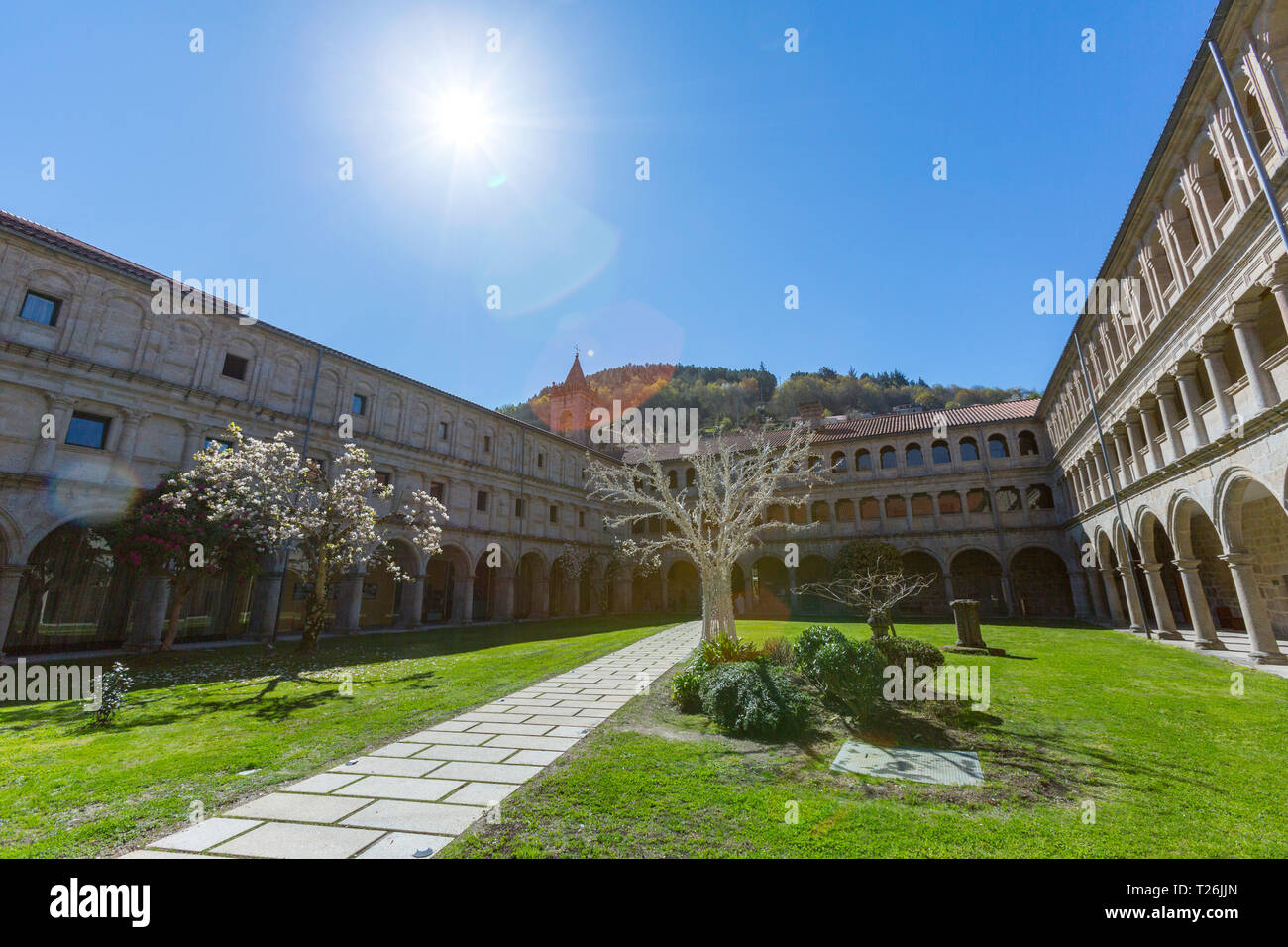 Monasterio de santo estevo hi-res stock photography and images - Alamy