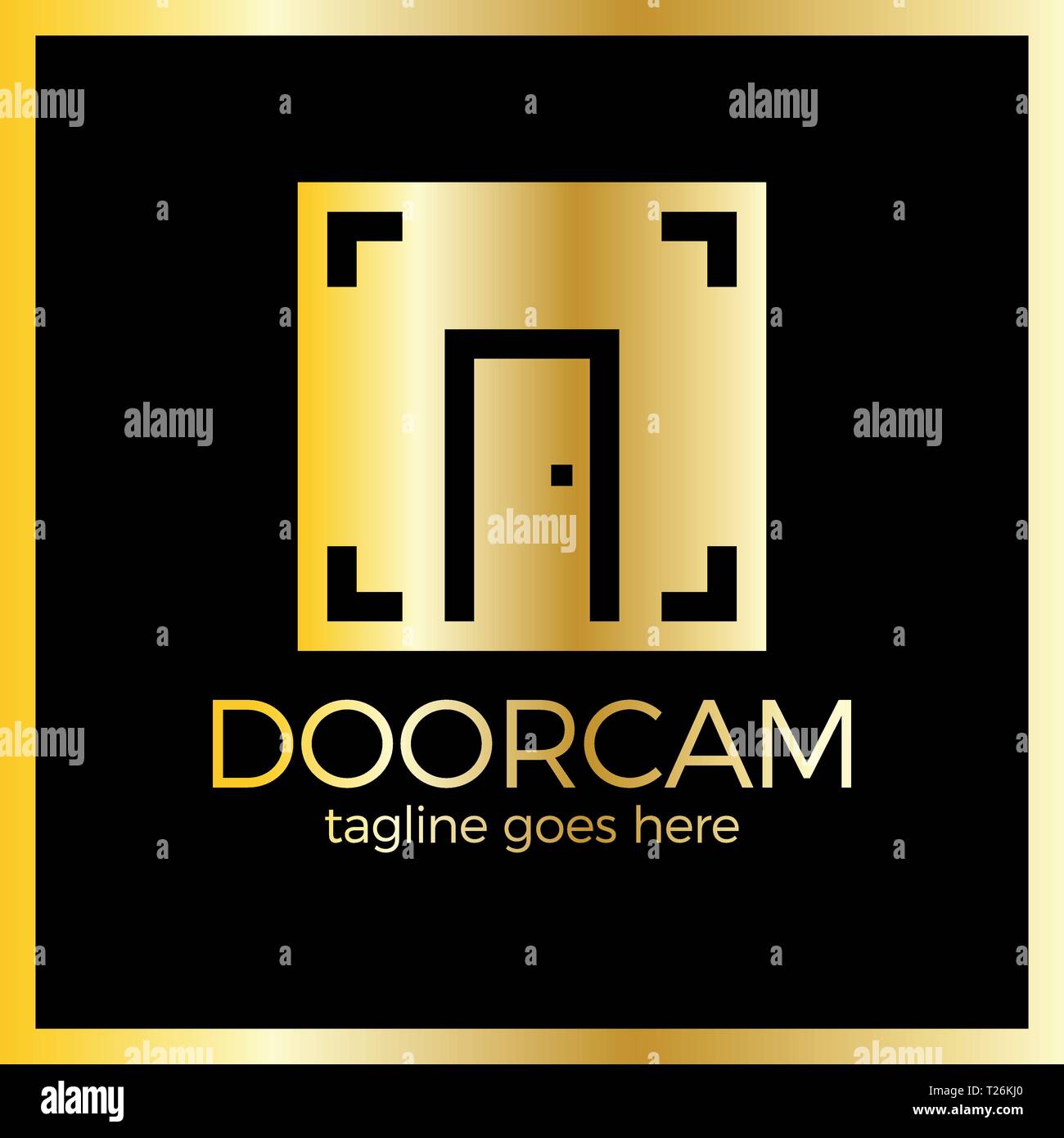 Royal doorway Stock Vector Images - Alamy