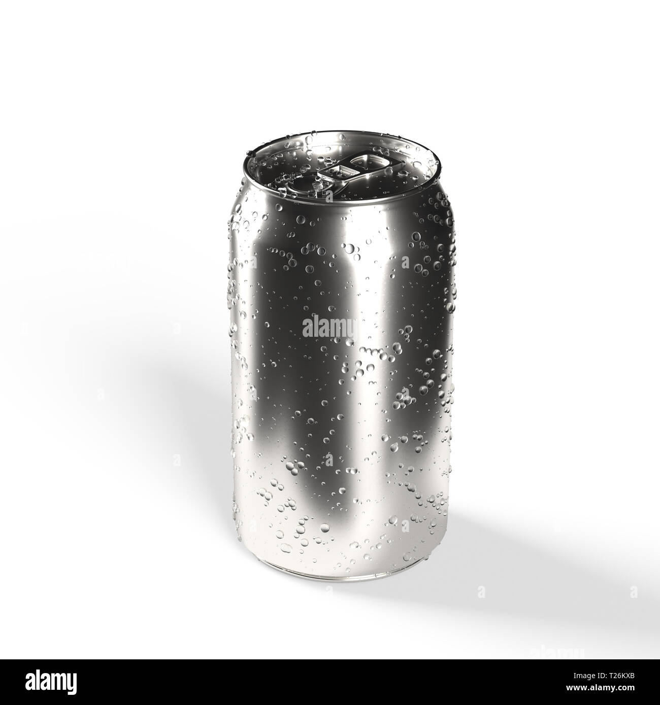 Realistic can mockup - Isolated packaging template easy to customize ...