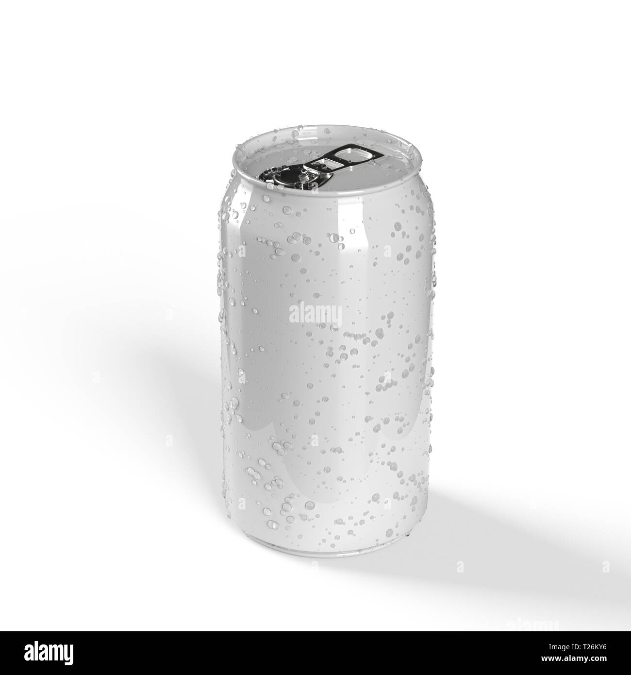 Realistic can mockup - Isolated packaging template easy to customize ...