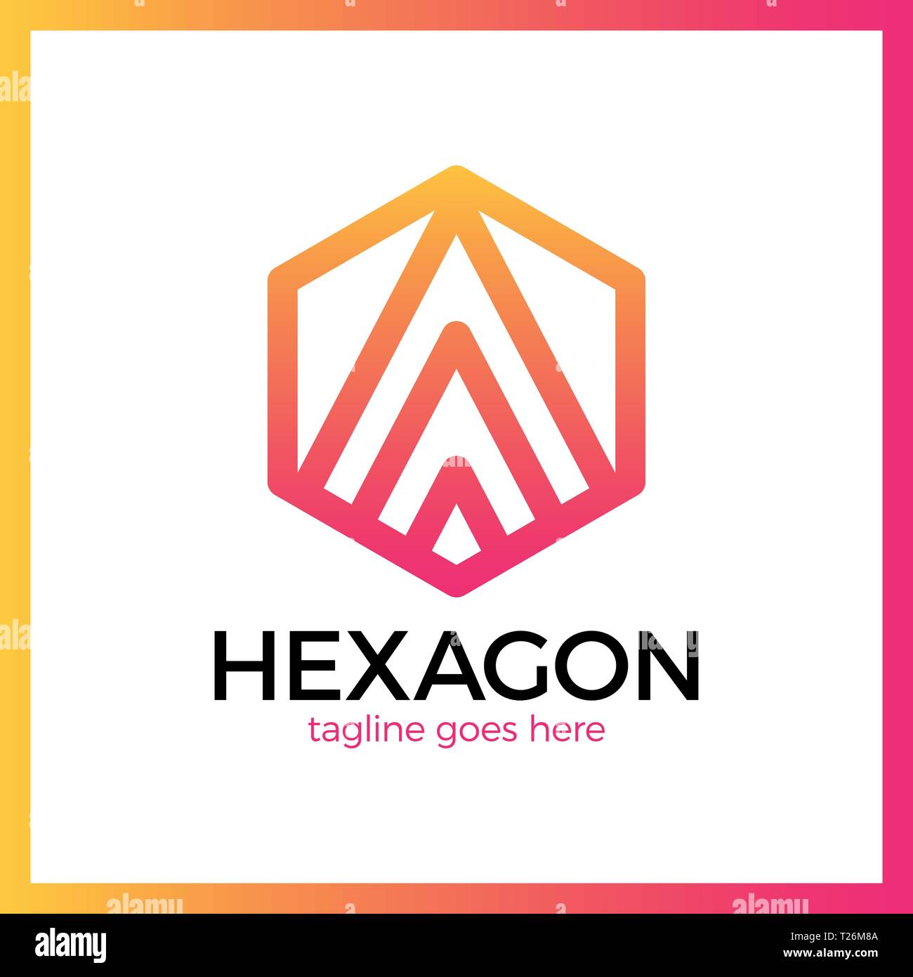Hexa logo hi-res stock photography and images - Alamy