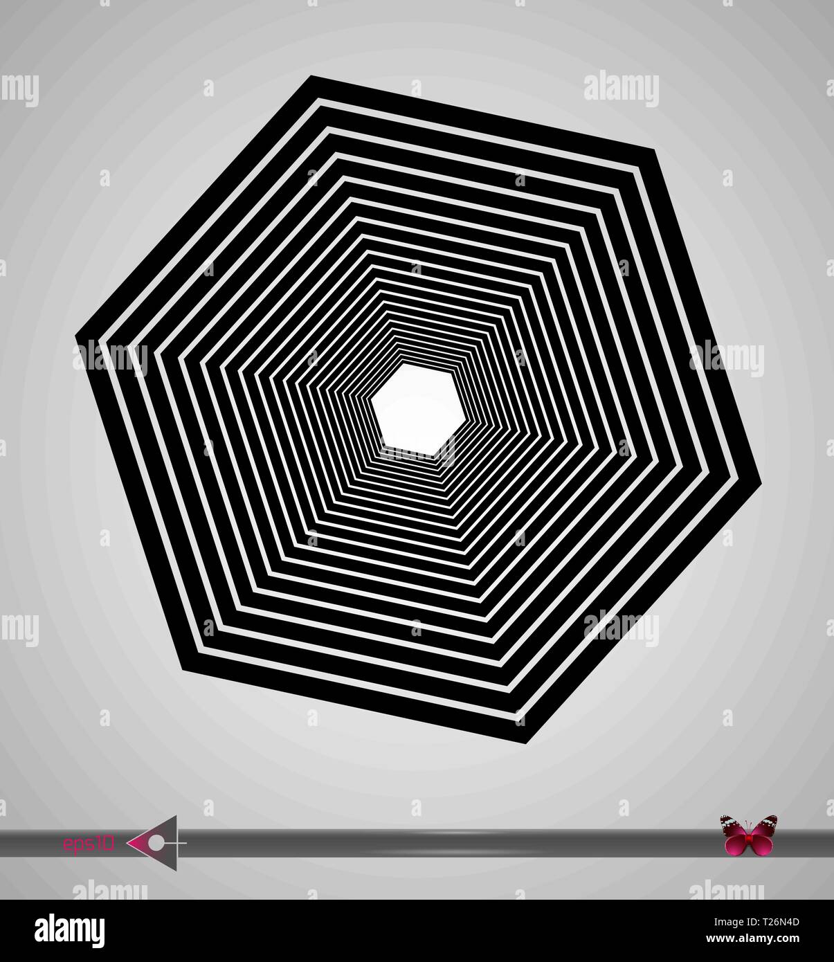 Vector, abstract rotation detail, pattern, symmetric, round pattern for ...