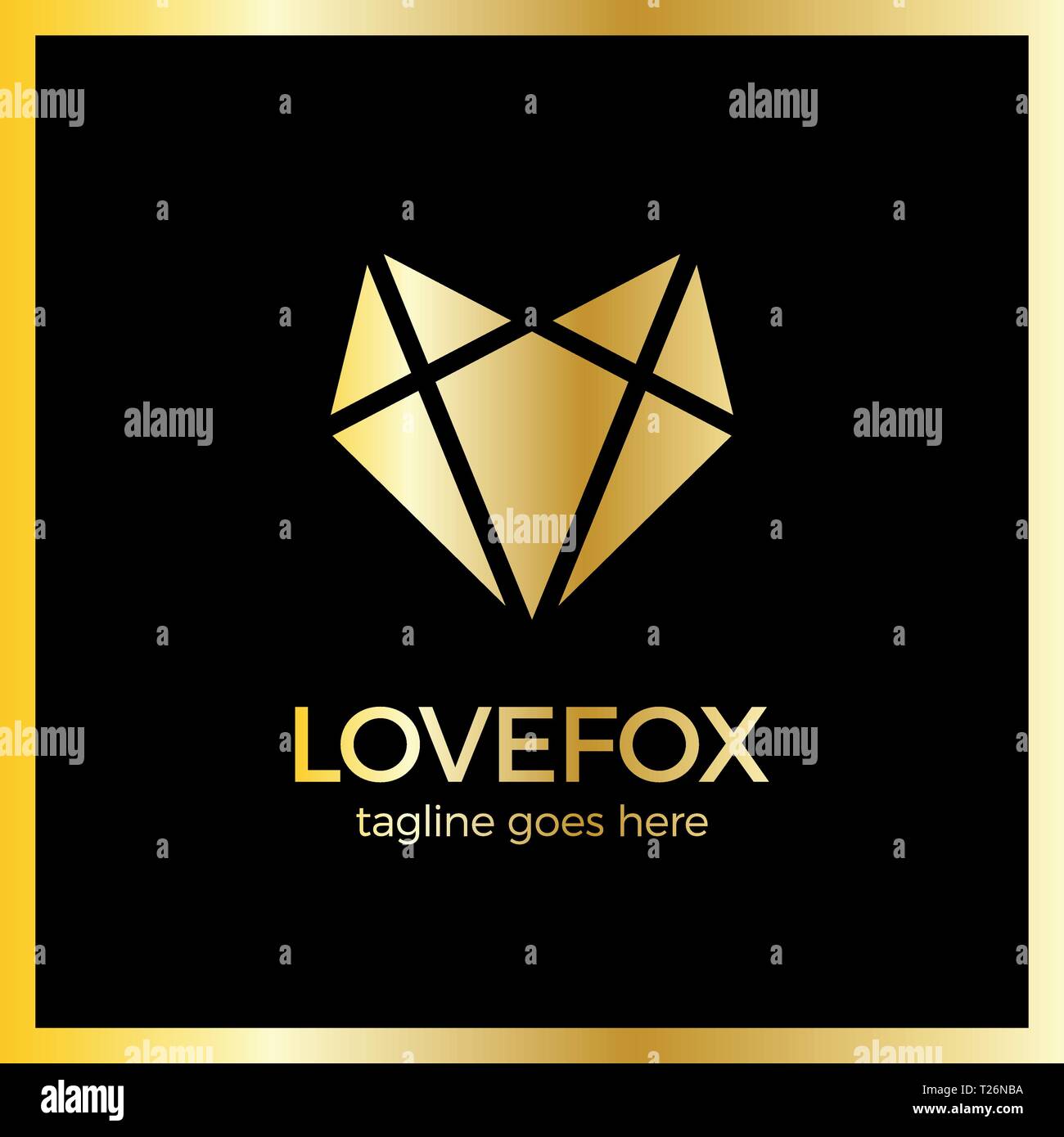 Poly fox face hi-res stock photography and images - Alamy