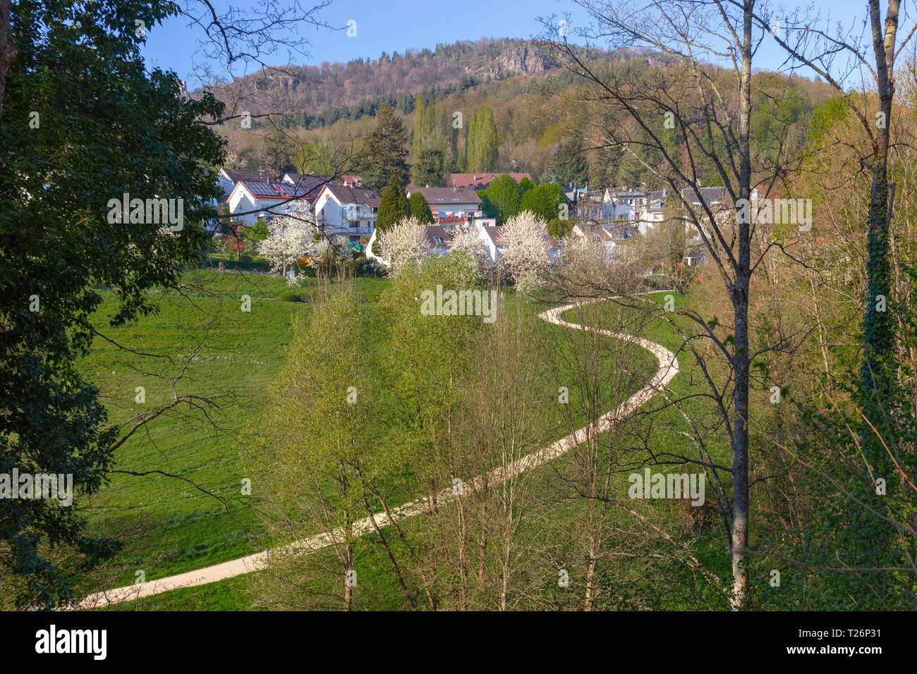 Baden-Baden is a spa town in the Black Forest, southwest of Germany and ...