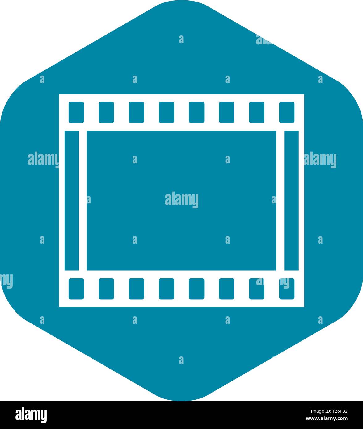 Film with frames movie icon, simple style Stock Vector Image & Art - Alamy