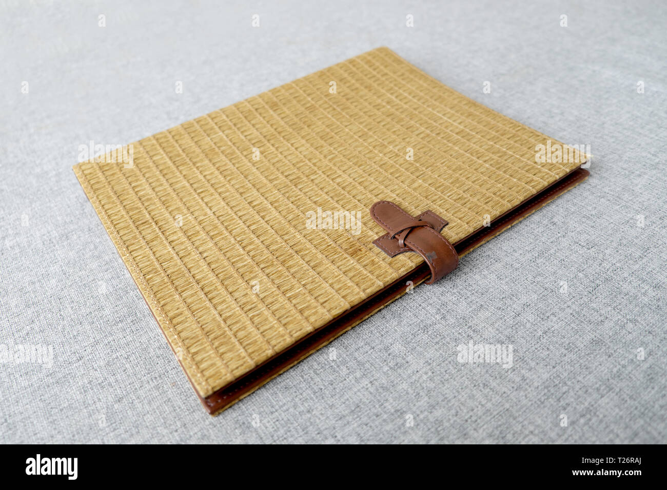Menu on the table Stock Photo - Alamy