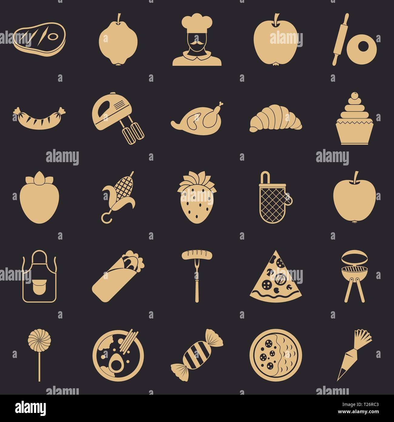 Ripeness of fruit Stock Vector Images - Alamy