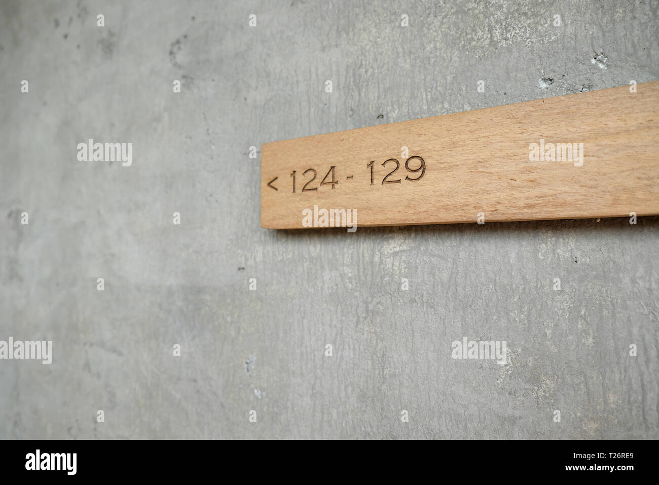 Room number in hotel corridor Stock Photo - Alamy