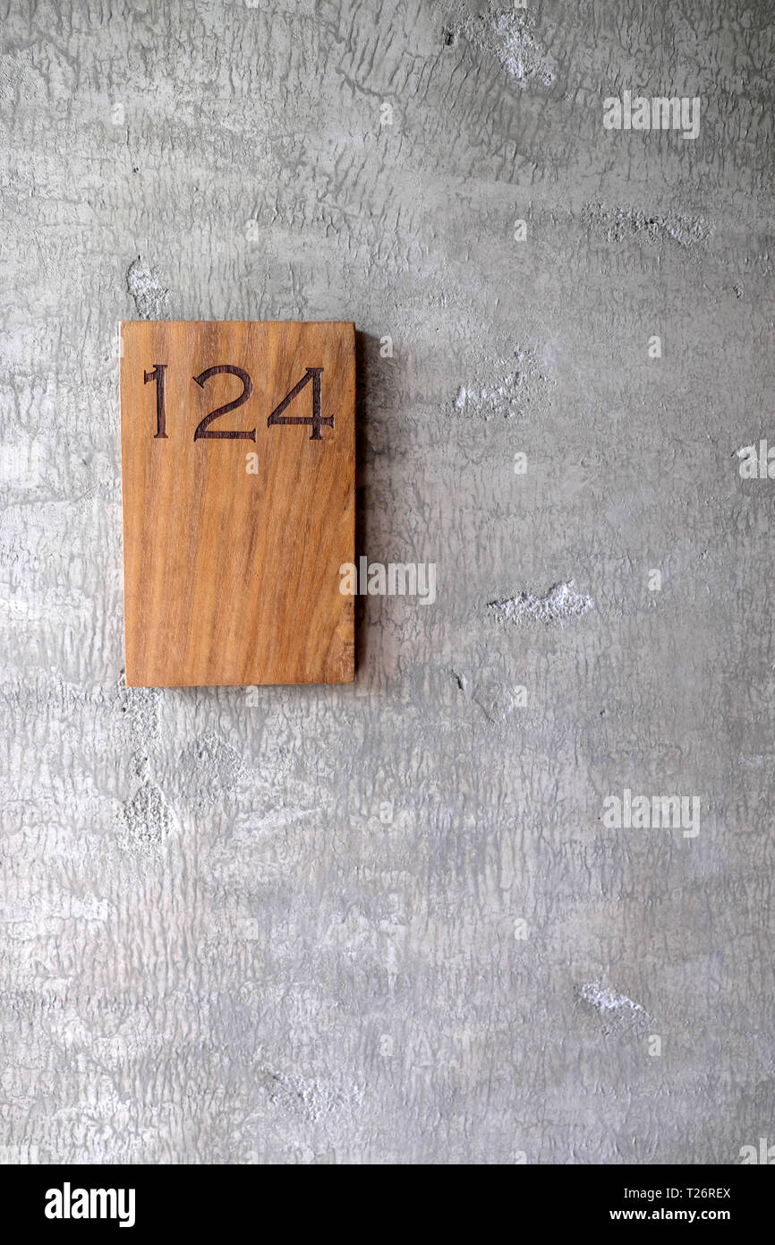 Apartment hallway numbers hi-res stock photography and images - Alamy