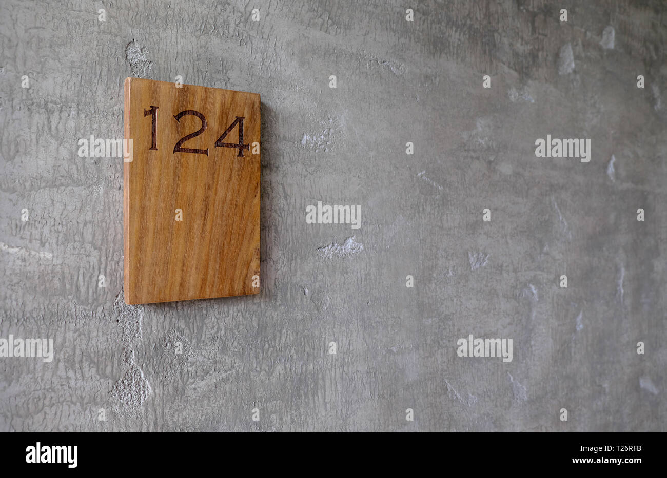 Apartment hallway numbers hi-res stock photography and images - Alamy