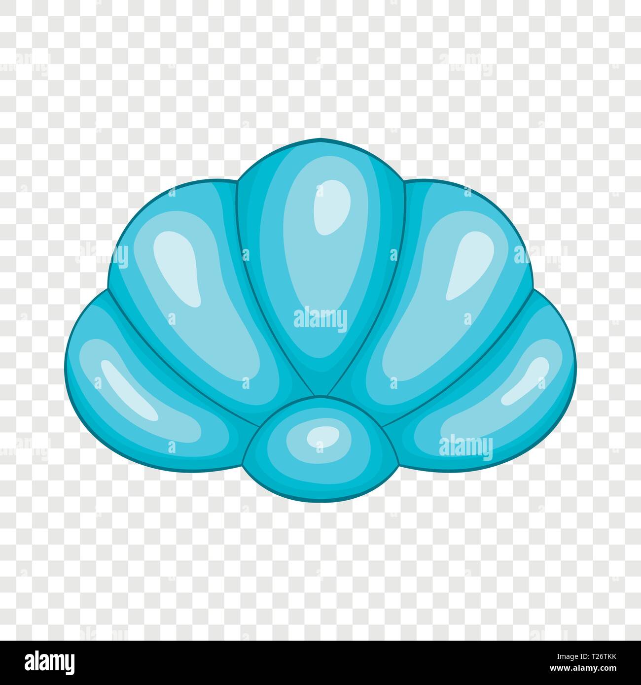 Blue Seashell Clipart