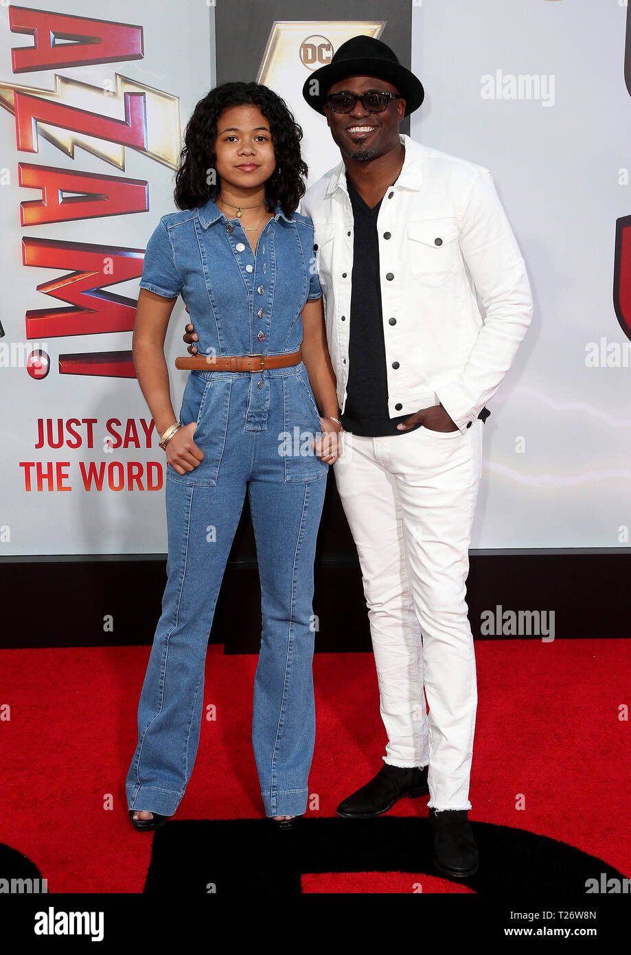 28 March 2019 - Hollywood, California - Maile Masako Brady, Wayne Brady ...