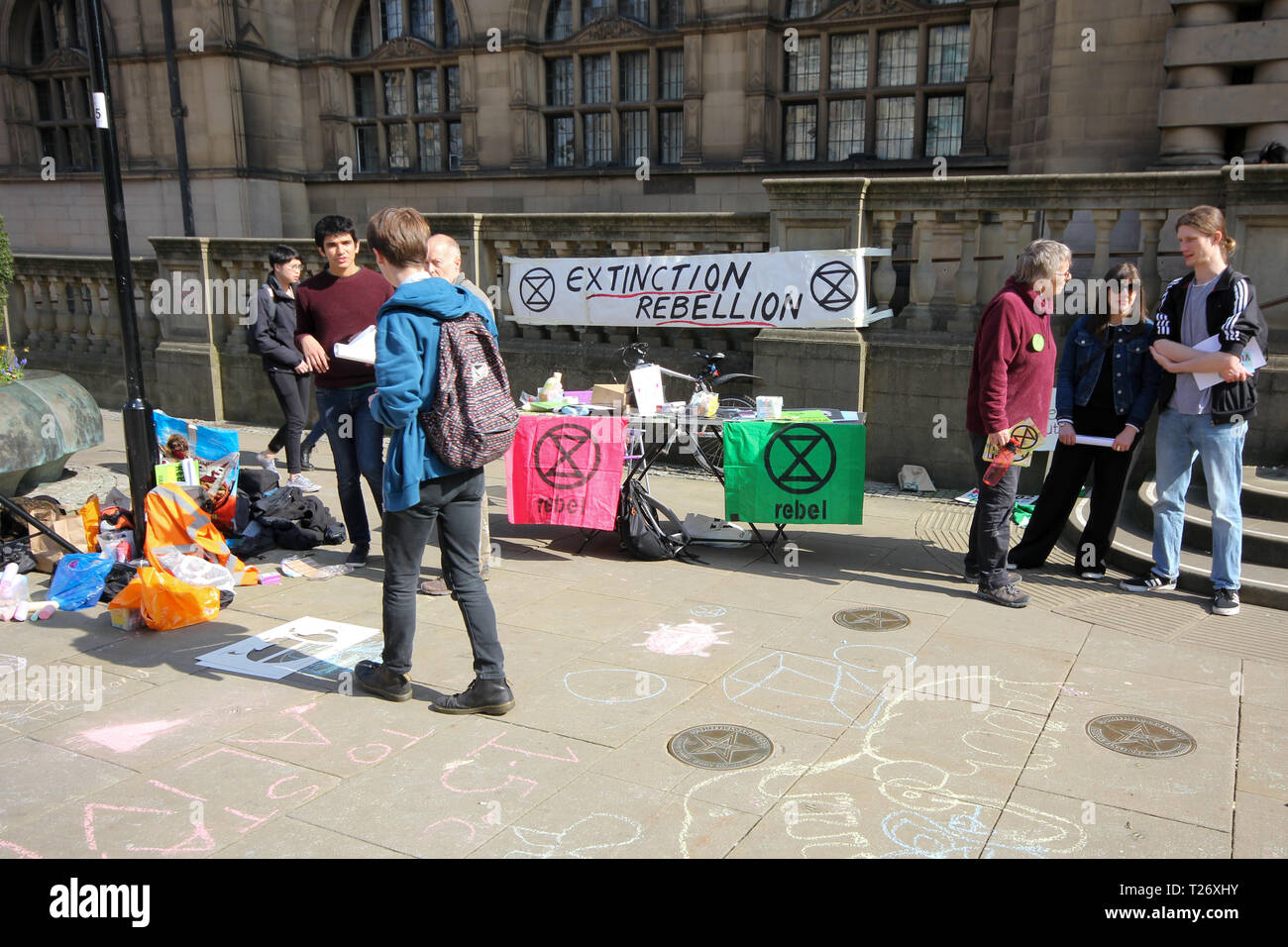 Sheffield Town Hall, Barkers Pool, Sheffield, UK. 30th March 2019 ...