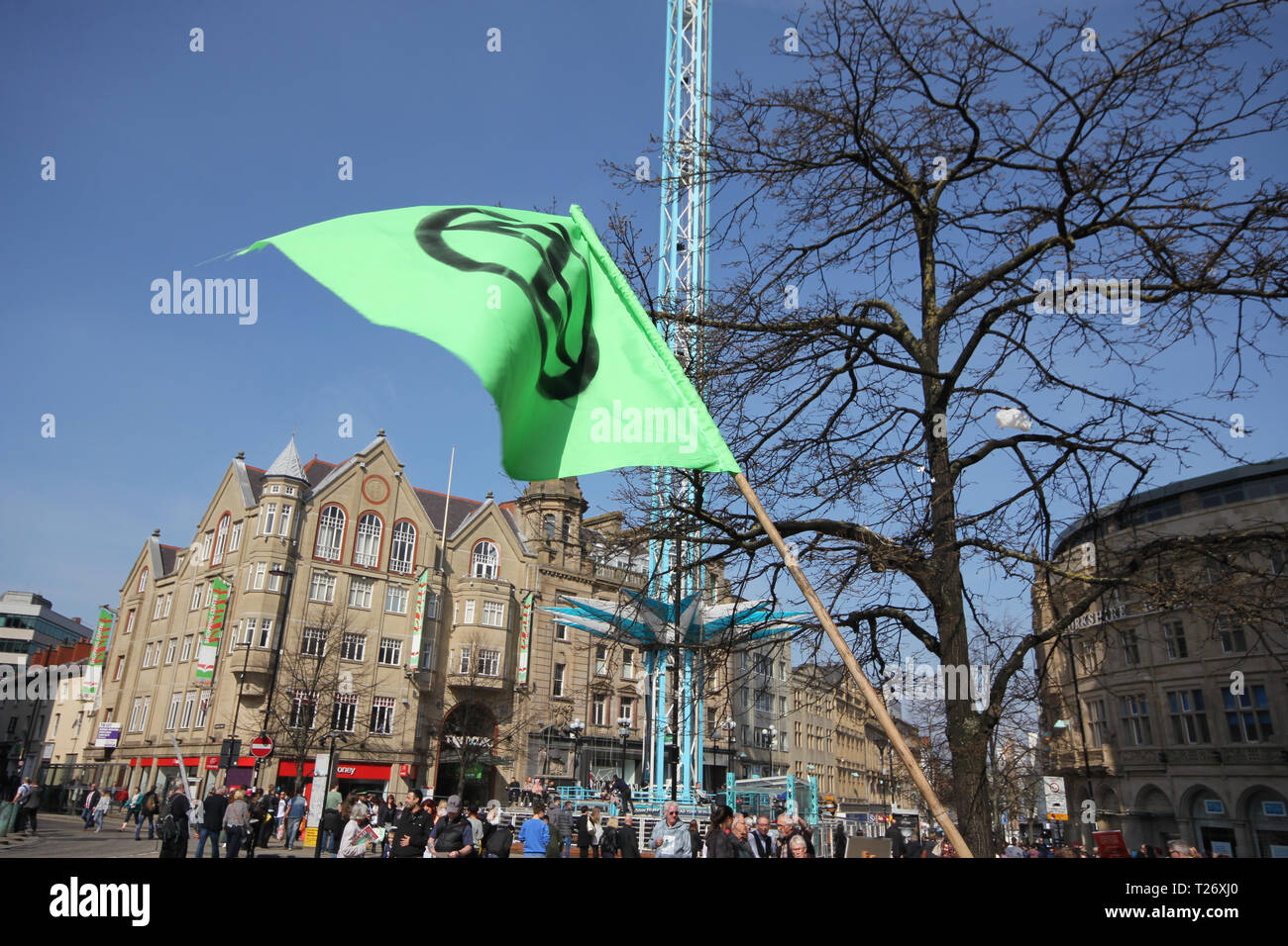 Sheffield Town Hall, Barkers Pool, Sheffield, UK. 30th March 2019 ...