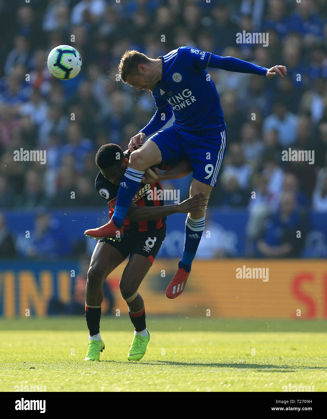 Jamie vardy leicester win hi-res stock photography and images - Alamy
