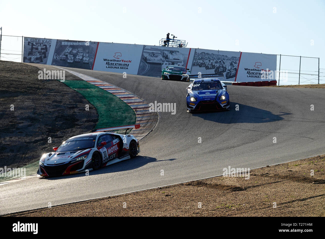 Laguna Seca Raceway, Monterey, USA. 30th March, 2019 WeatherTech Laguna ...