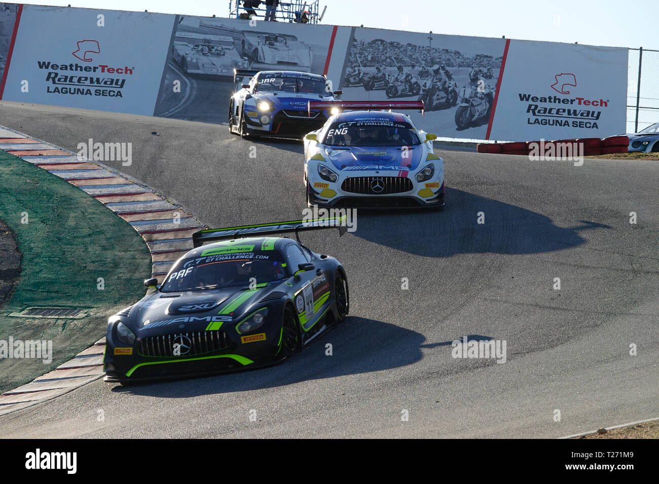 Laguna Seca Raceway, Monterey, USA. 30th March, 2019 WeatherTech Laguna ...