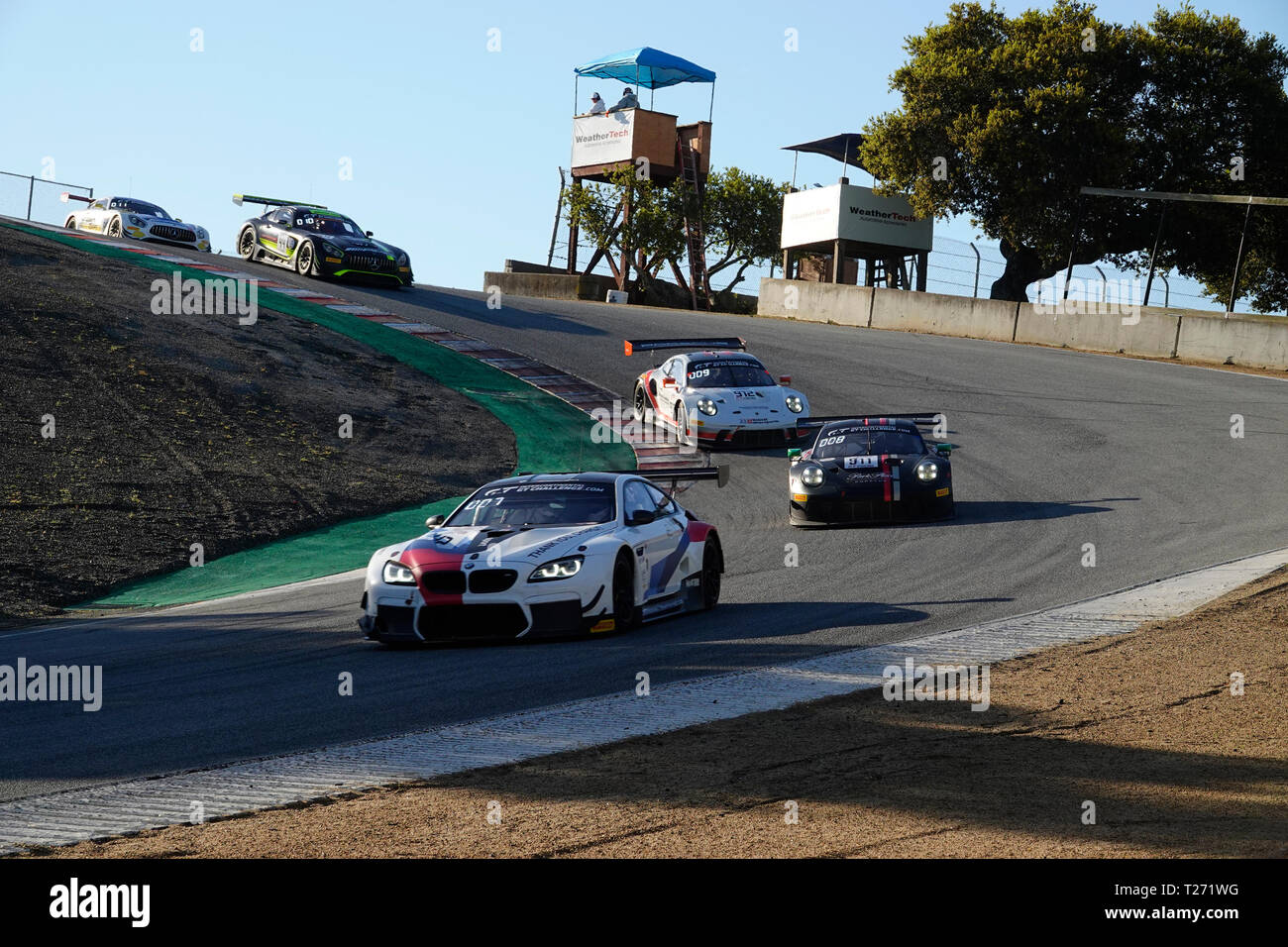 Laguna Seca Raceway, Monterey, USA. 30th March, 2019 WeatherTech Laguna ...