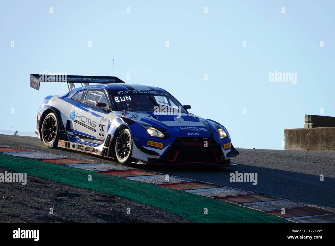 Laguna Seca Raceway, Monterey, USA. 30th March, 2019 WeatherTech Laguna ...