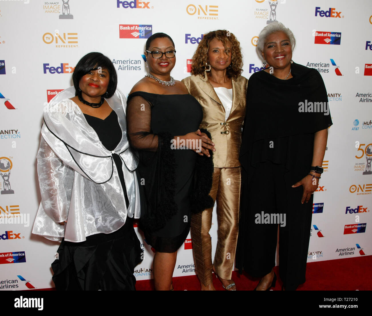 Beverly Hills, CA. 29th Mar, 2019. Minyon Moore, Leah Daughtry, Yolanda ...