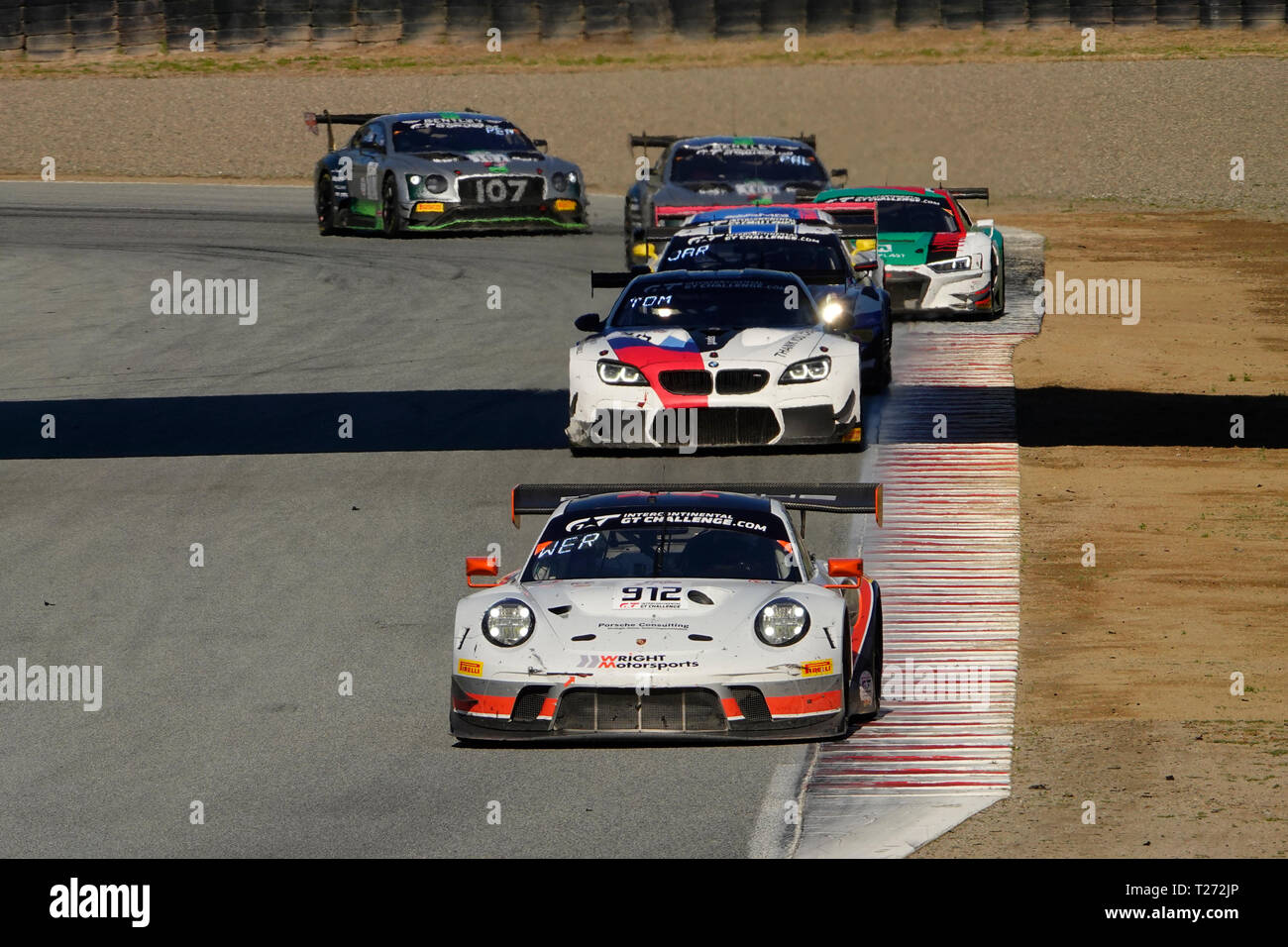 Laguna Seca Raceway, Monterey, USA30th March, 2019 WeatherTech Laguna ...