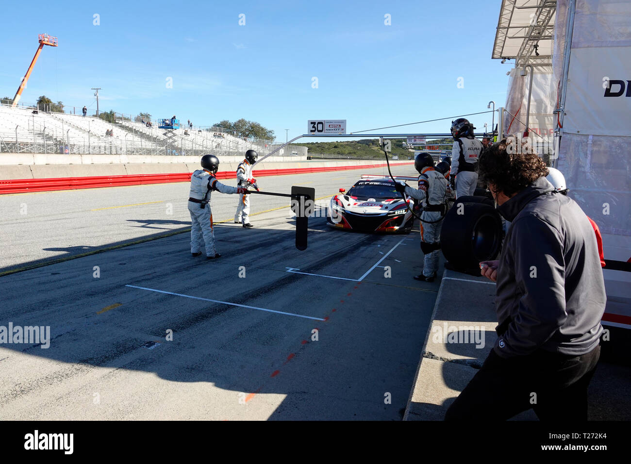 Laguna Seca Raceway, Monterey, USA30th March, 2019 WeatherTech Laguna ...