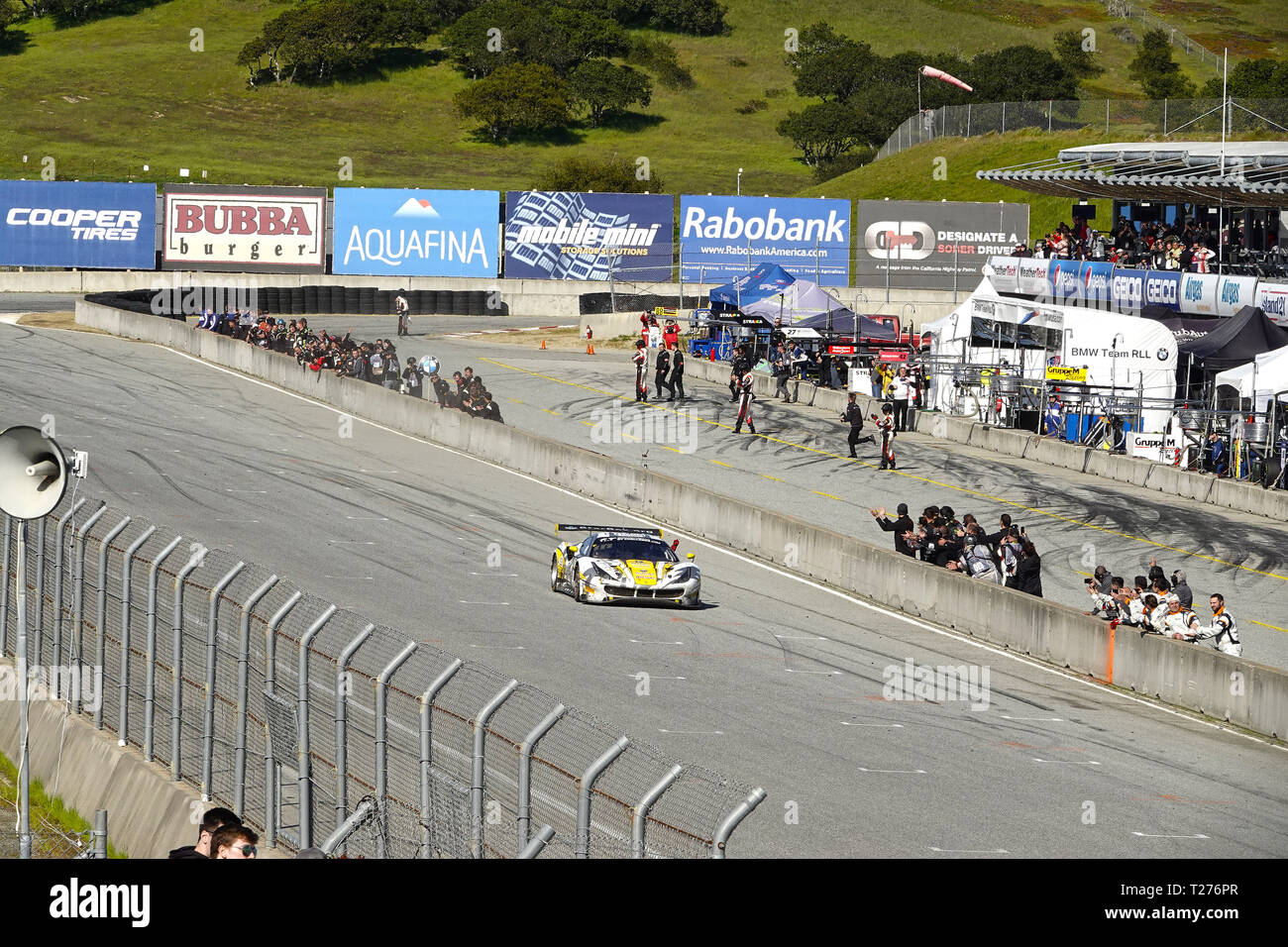 California, USA. 30th March 2019. WeatherTech Laguna Seca Raceway ...
