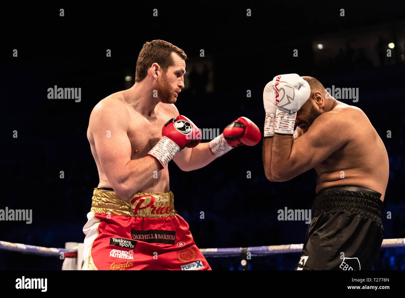Liverpool, UK. 30th March 2019. David Price vs Kash Ali - Heavyweight ...