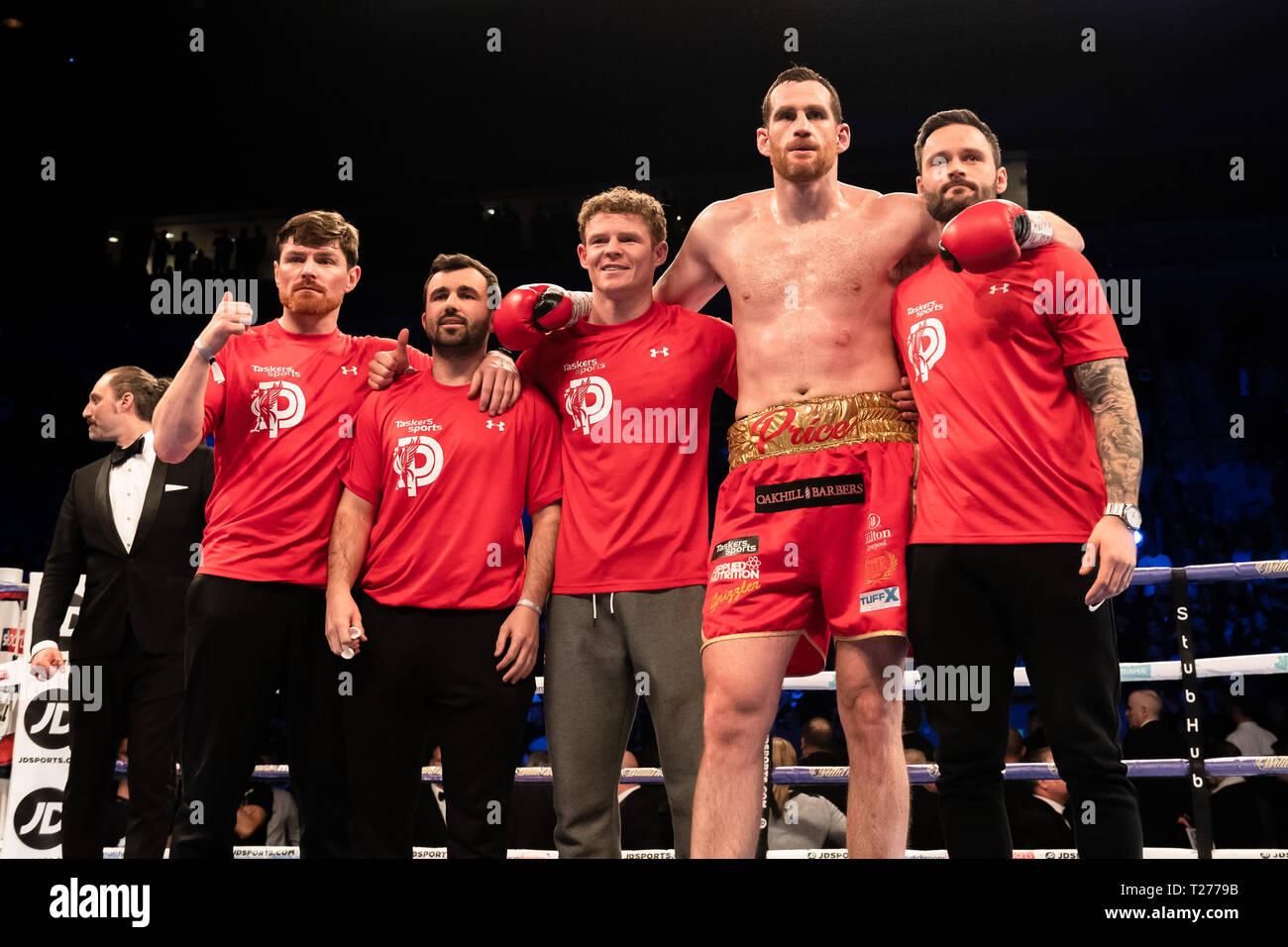 Liverpool, UK. 30th March 2019. David Price vs Kash Ali - Heavyweight ...