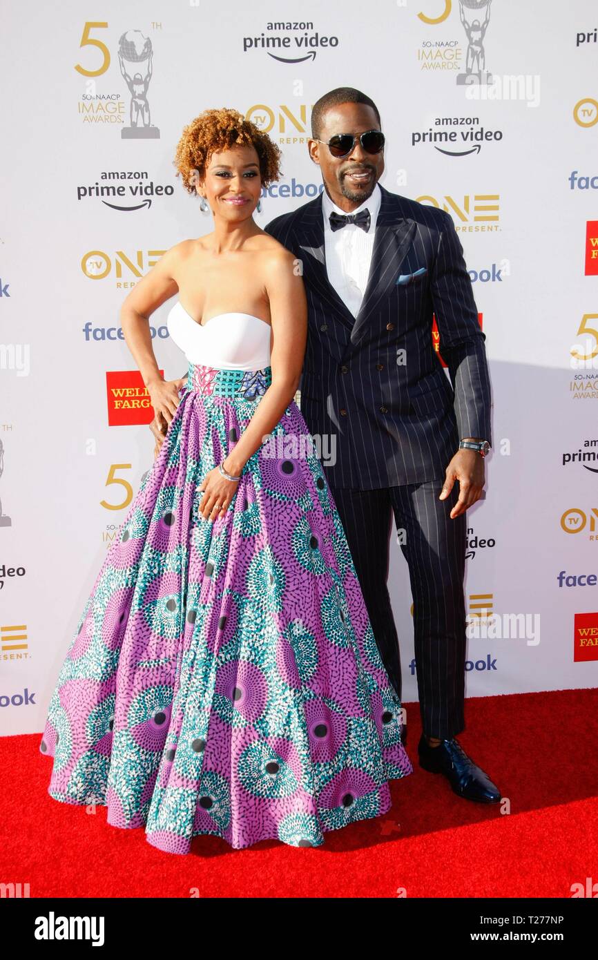 Los Angeles, Ca, USA. 29th Mar, 2019. Ryan Michelle Mathe and Sterling ...