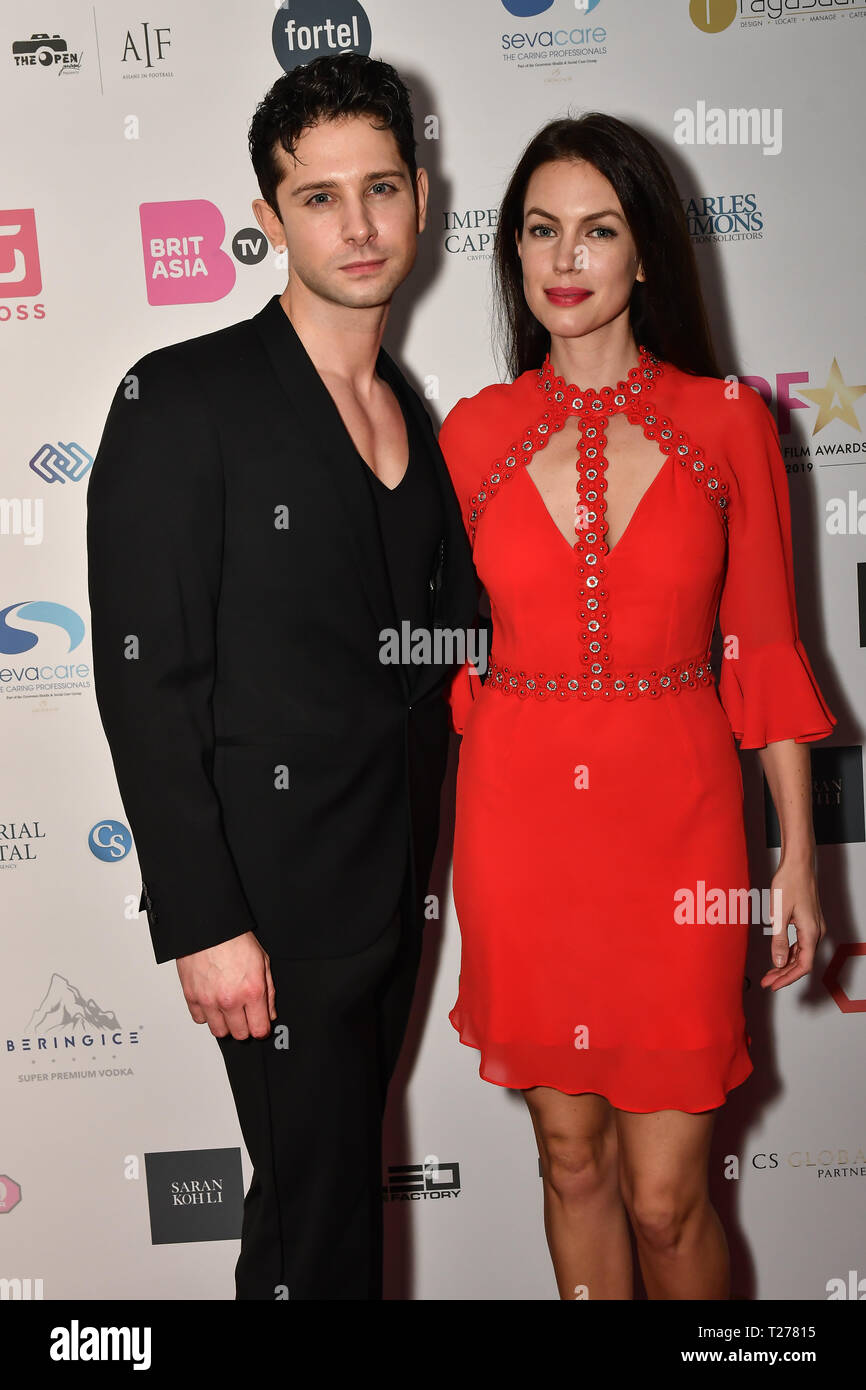 London, UK. 30th March 2019. Ross William Wild and Charlotte Beckett ...