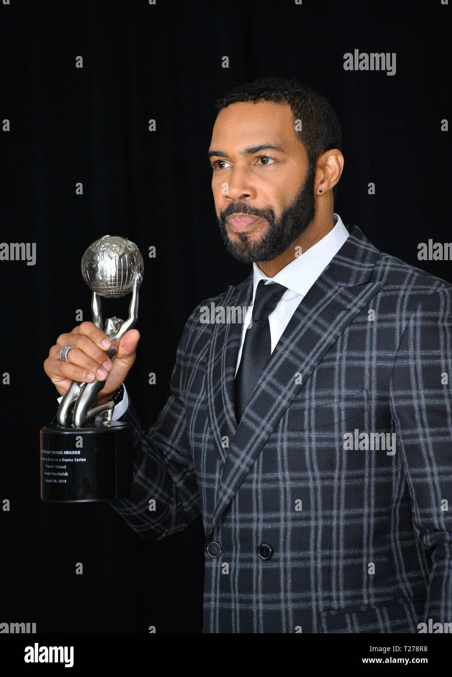 California, USA. 30th March 2019. Omari Hardwick at the 50th NAACP ...