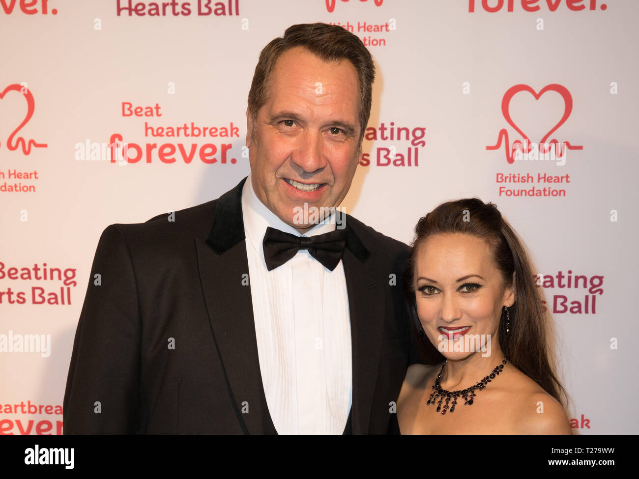 Guests attend annual ball to celebrate the British Heart Foundation's ...