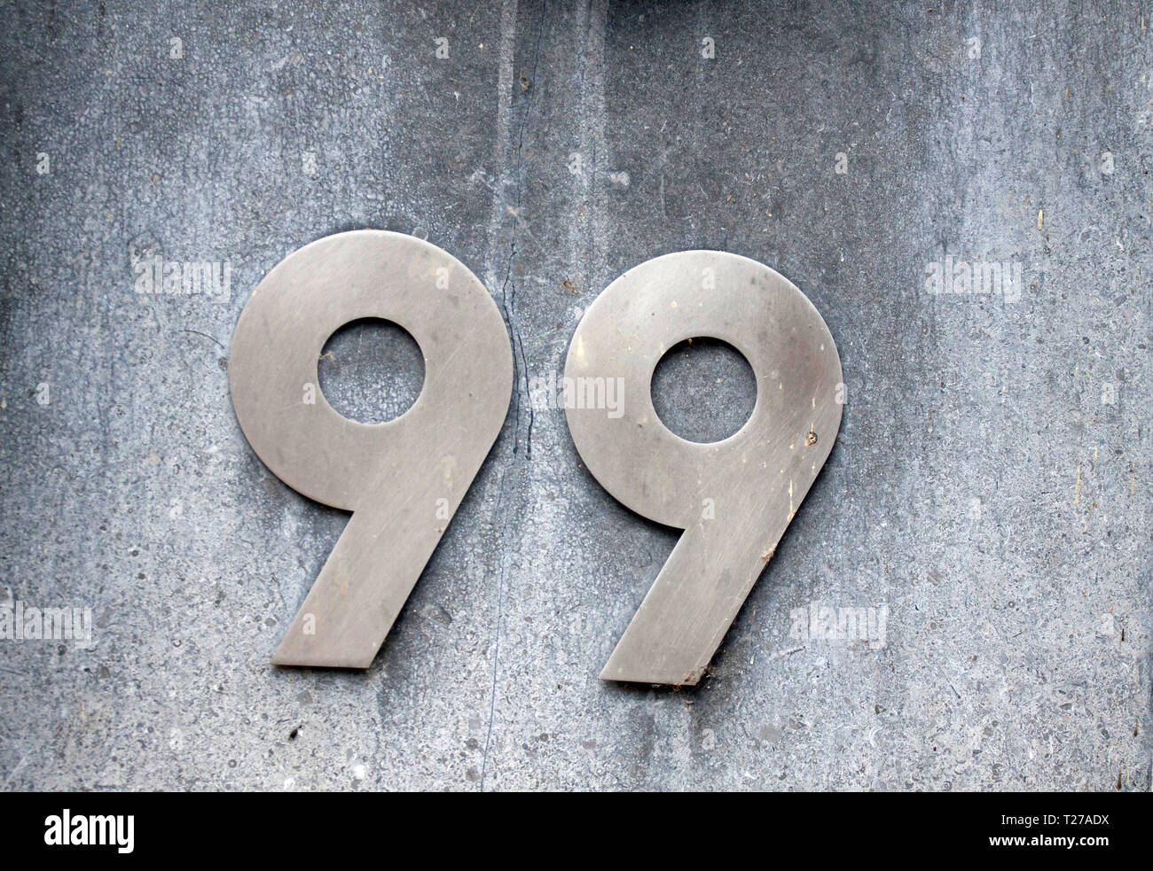 Plate number 99 hi-res stock photography and images - Alamy