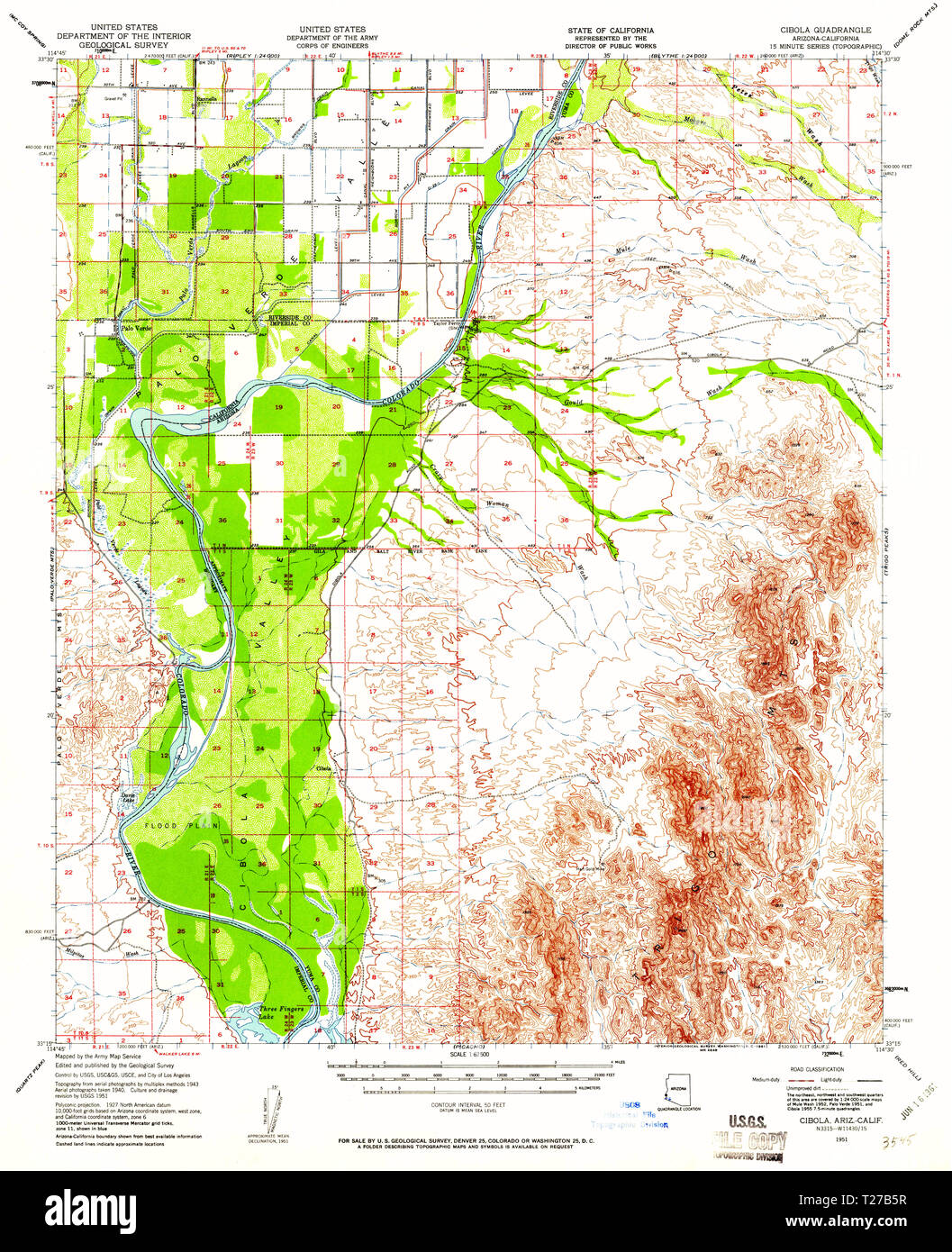 Cibola arizona hi-res stock photography and images - Alamy