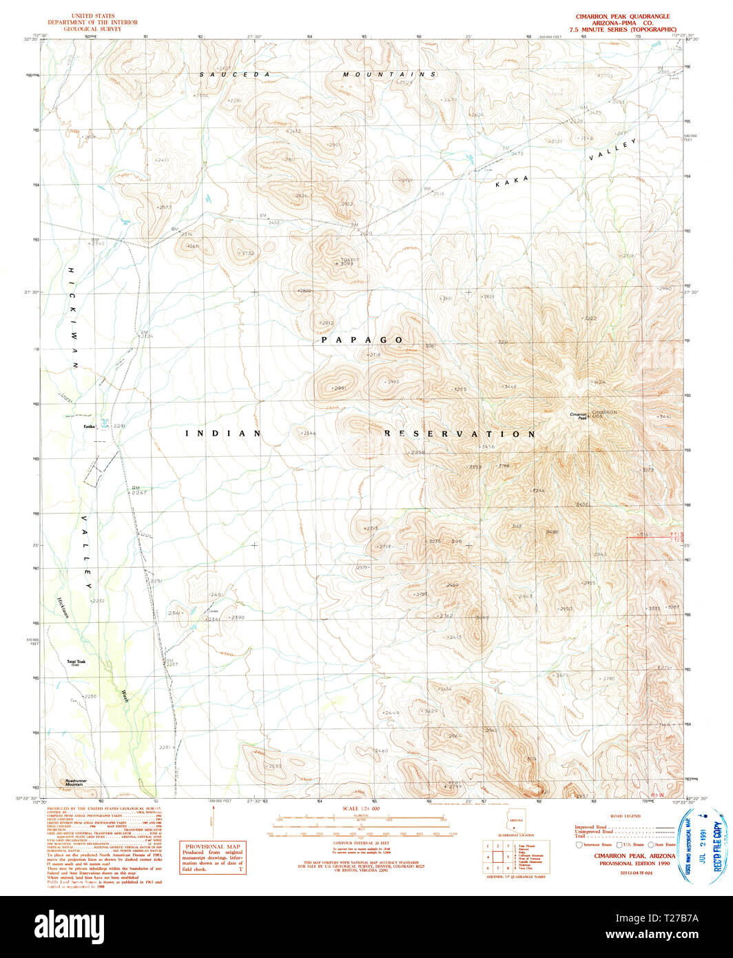 Map of cimarron hi-res stock photography and images - Alamy