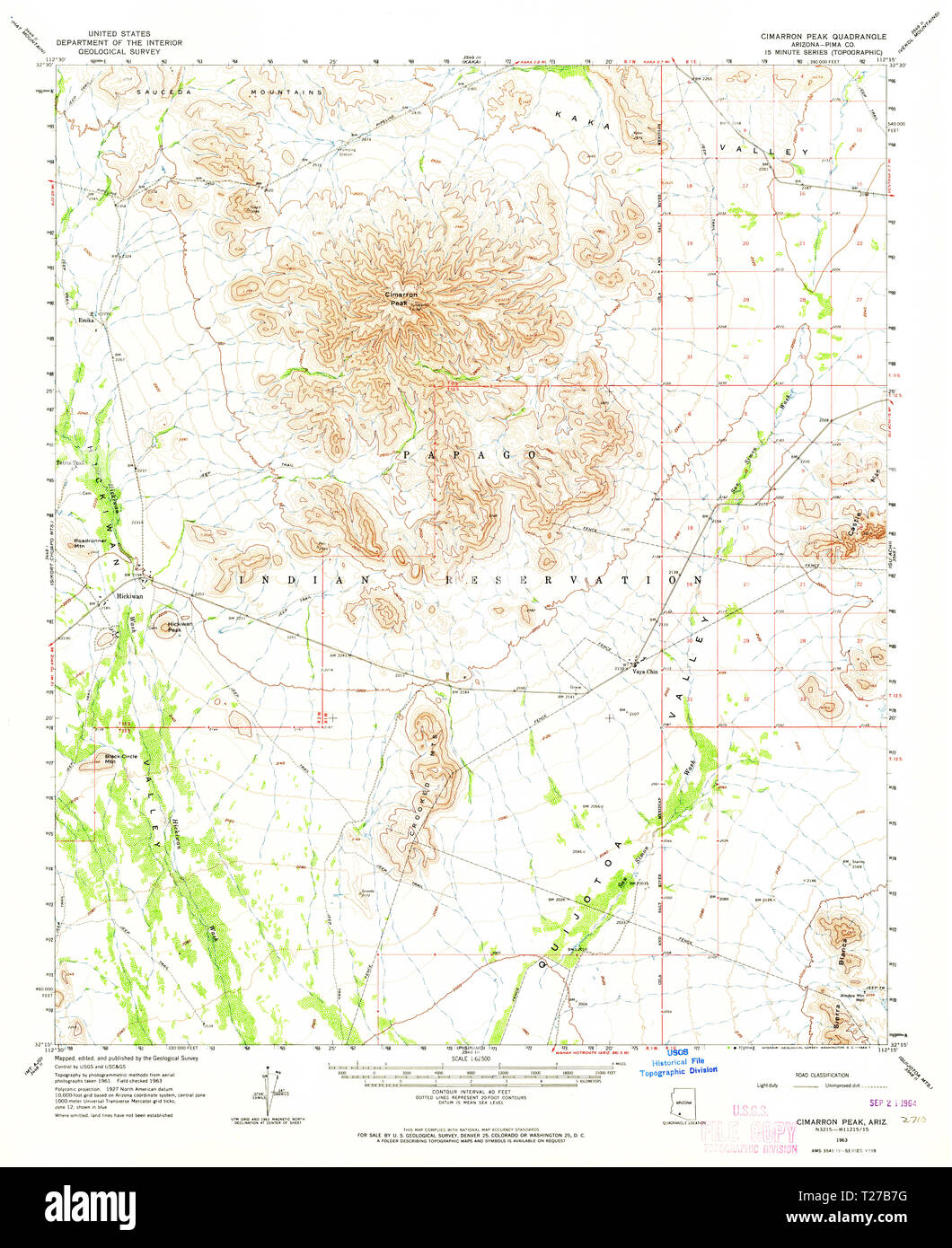 Map of cimarron hi-res stock photography and images - Alamy