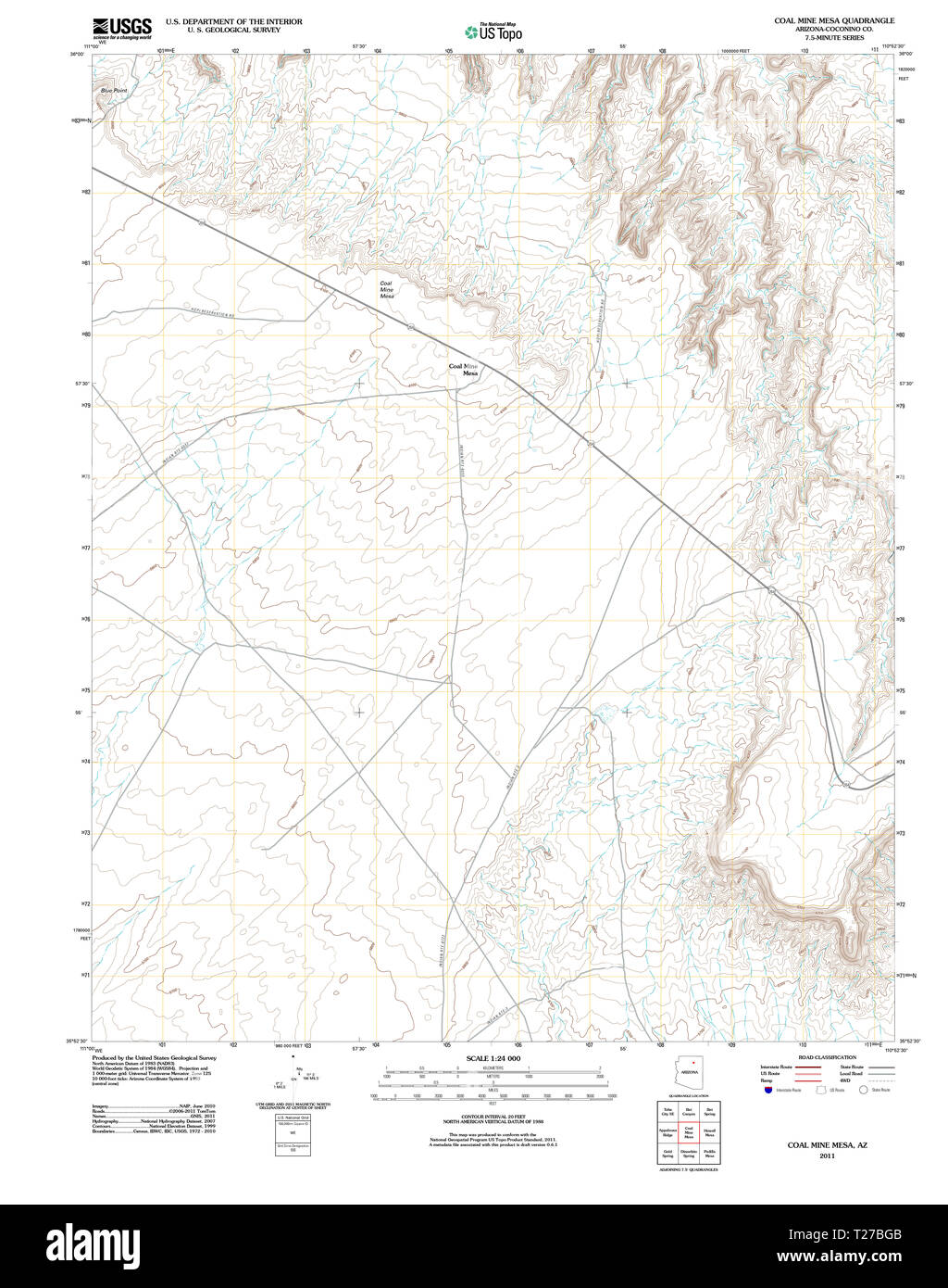 Arizona mine map Cut Out Stock Images & Pictures - Alamy