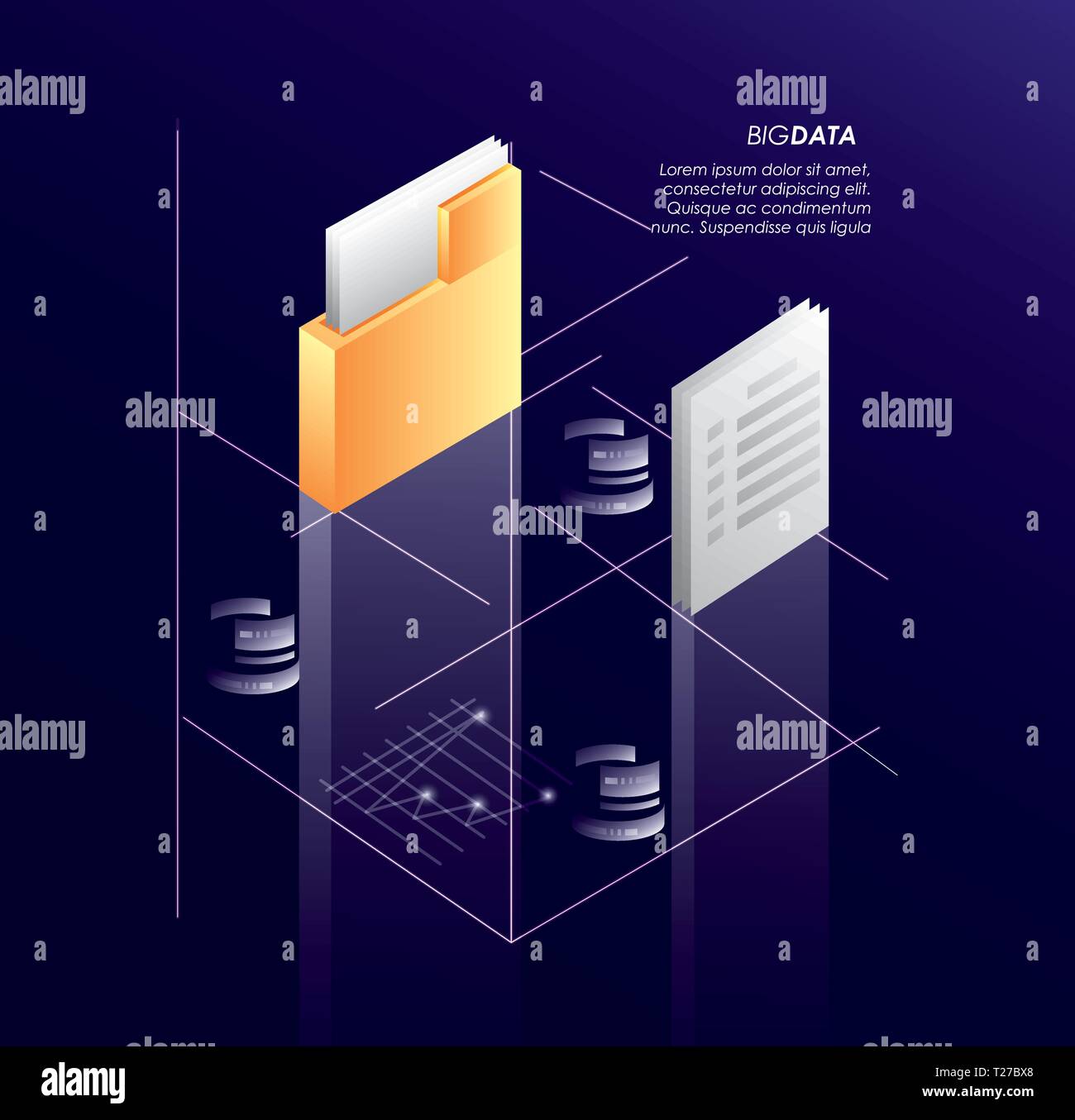 data center network icons center icons vector illustration design Stock ...