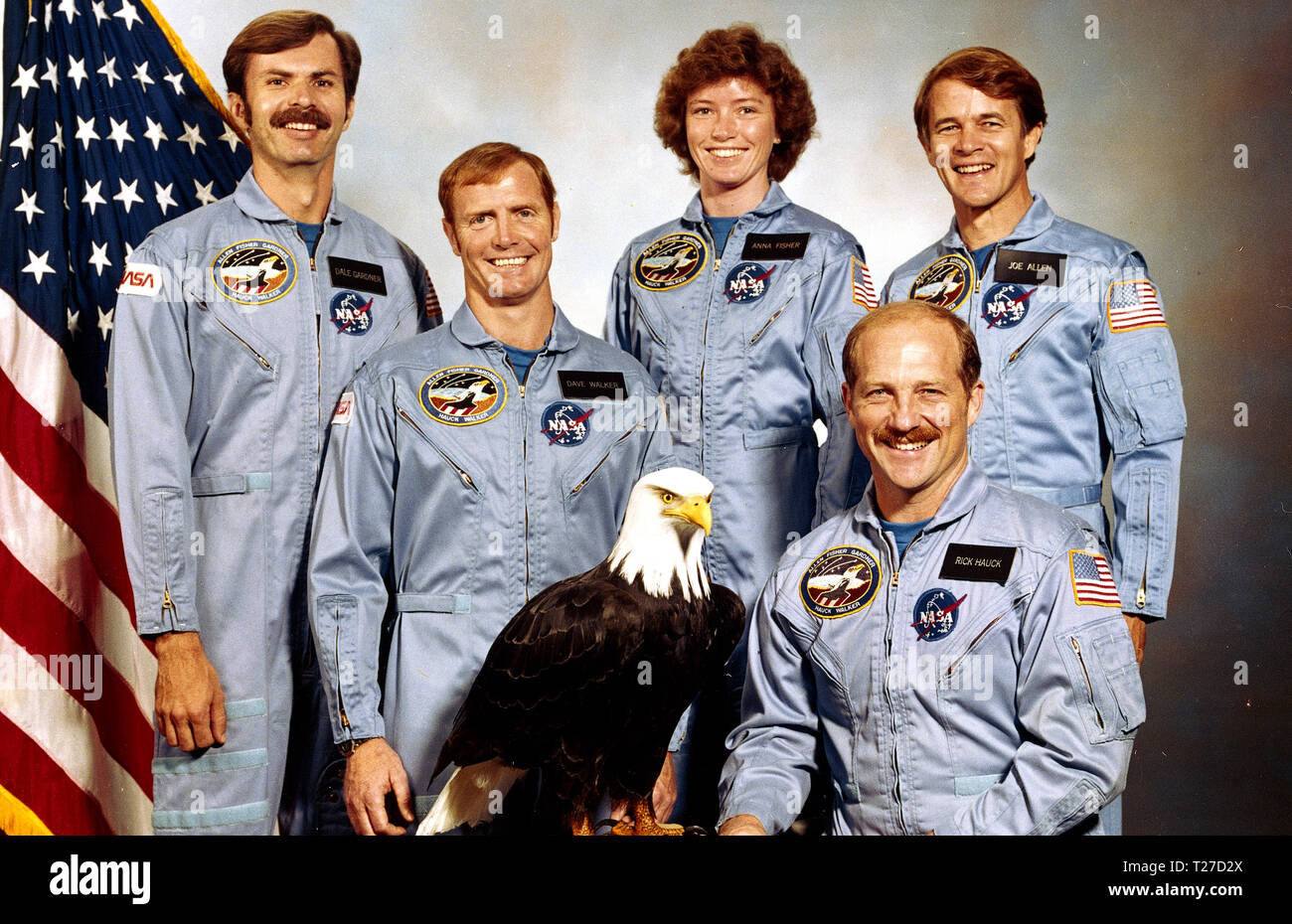 Sts 51a crew portrait hi-res stock photography and images - Alamy