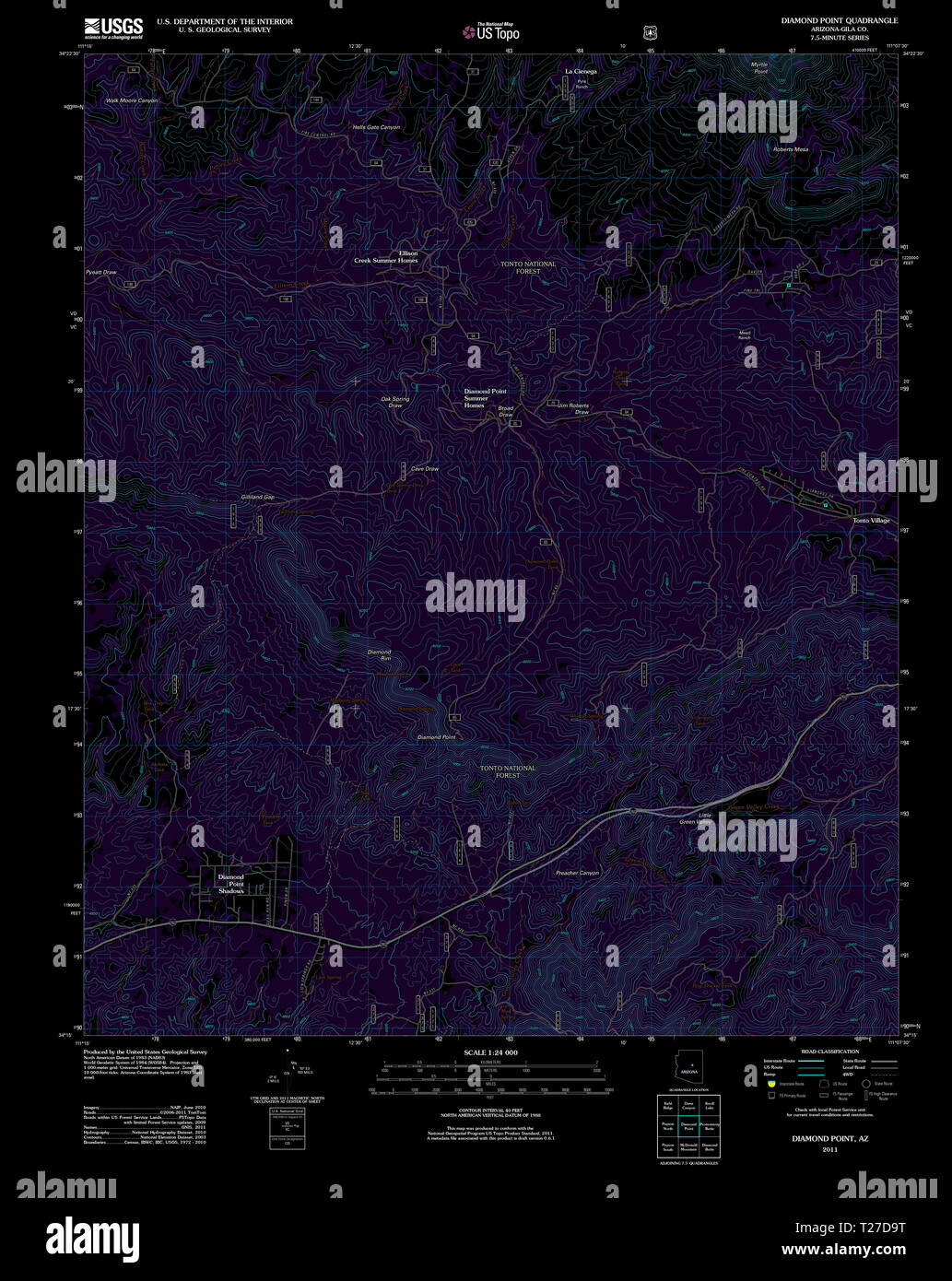Map of diamond point hi-res stock photography and images - Alamy