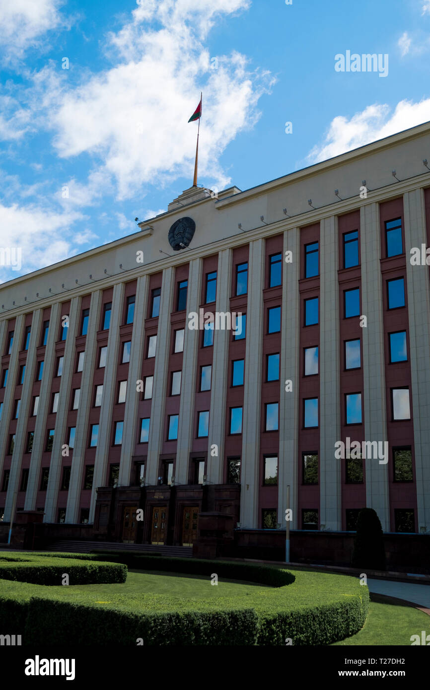 Typical Stalin, Russian planned architecture style of a building in ...