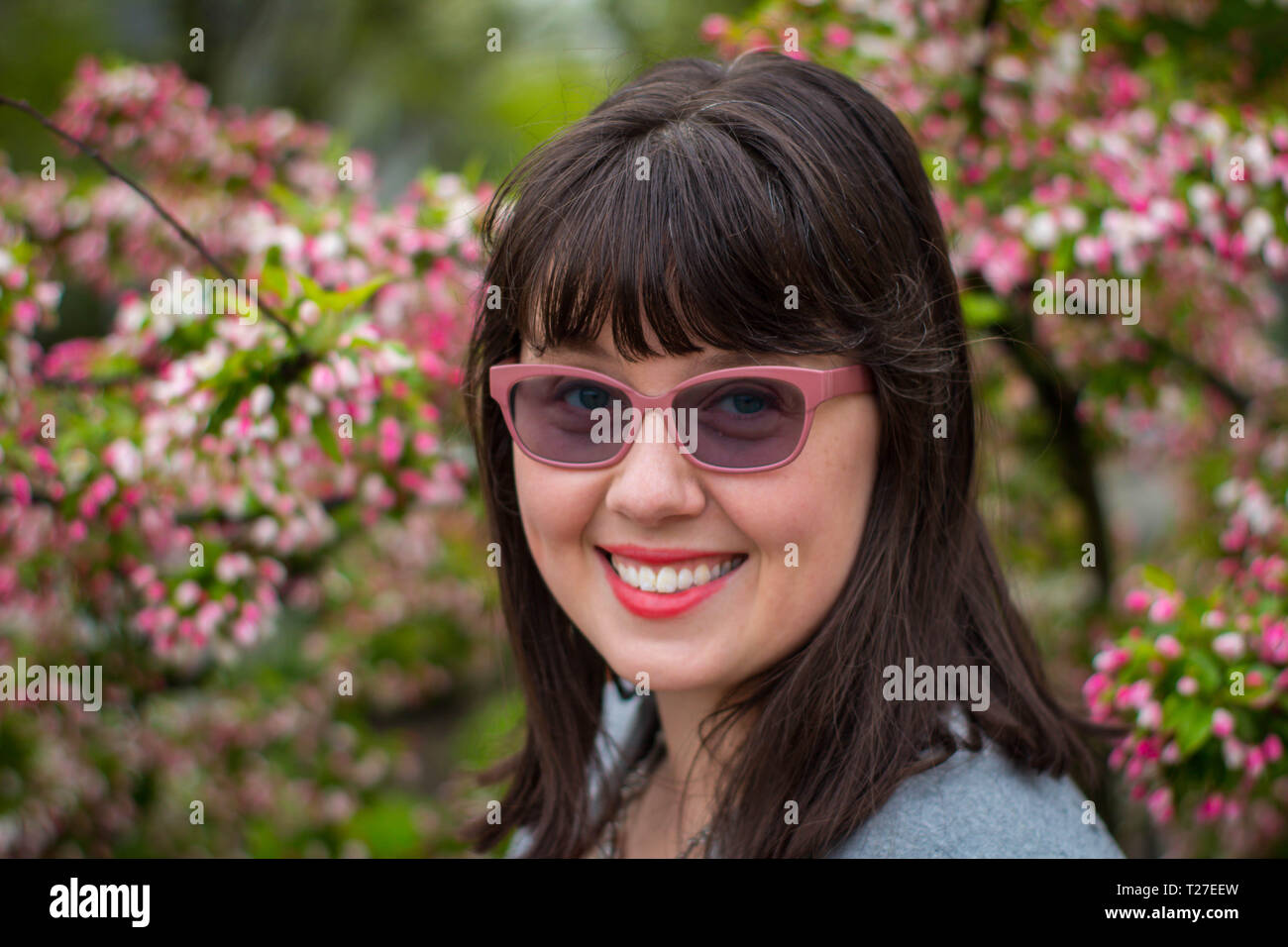 Portrait of my wife Stock Photo - Alamy