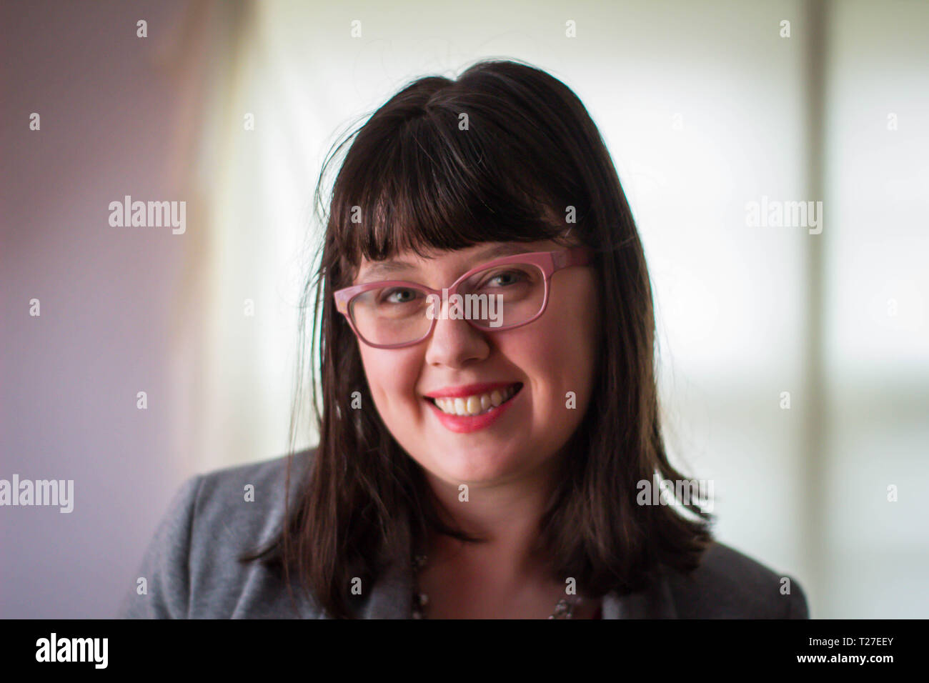 Portrait of my wife Stock Photo - Alamy
