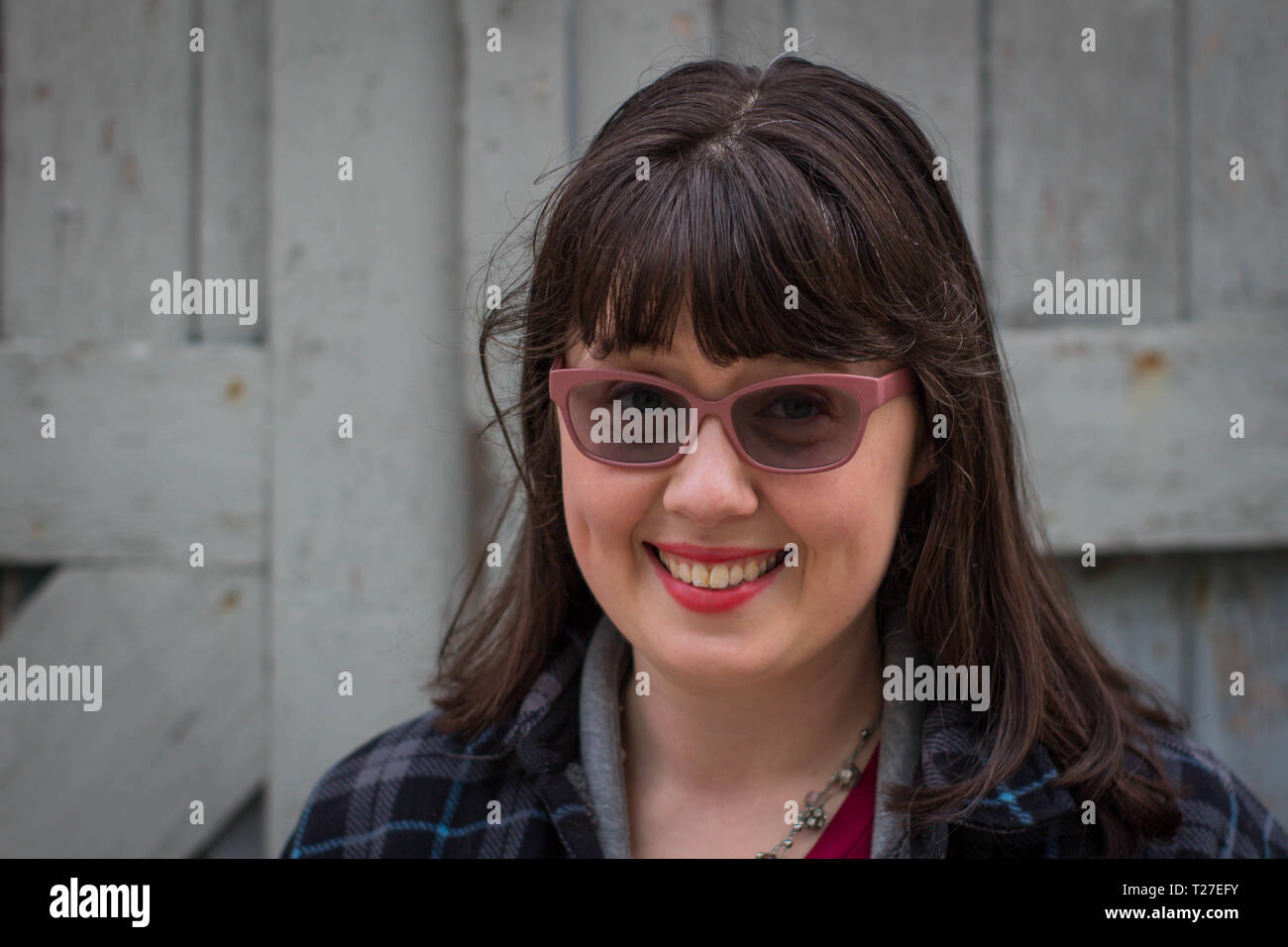 Portrait of my wife Stock Photo - Alamy