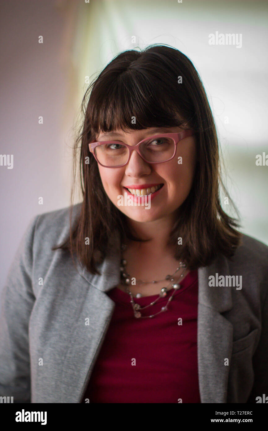 Portrait of my wife Stock Photo - Alamy