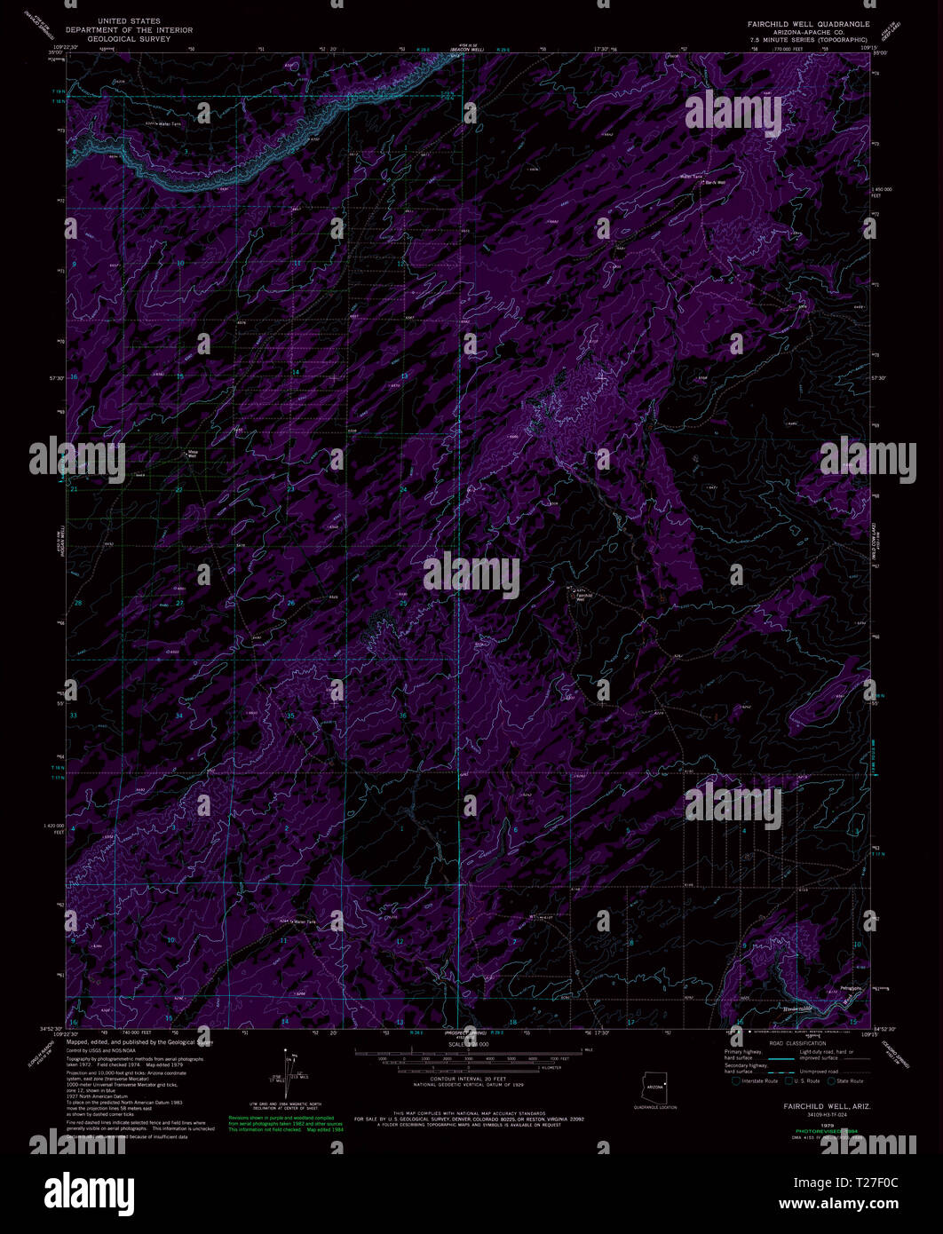 Map of fairchild hi-res stock photography and images - Alamy